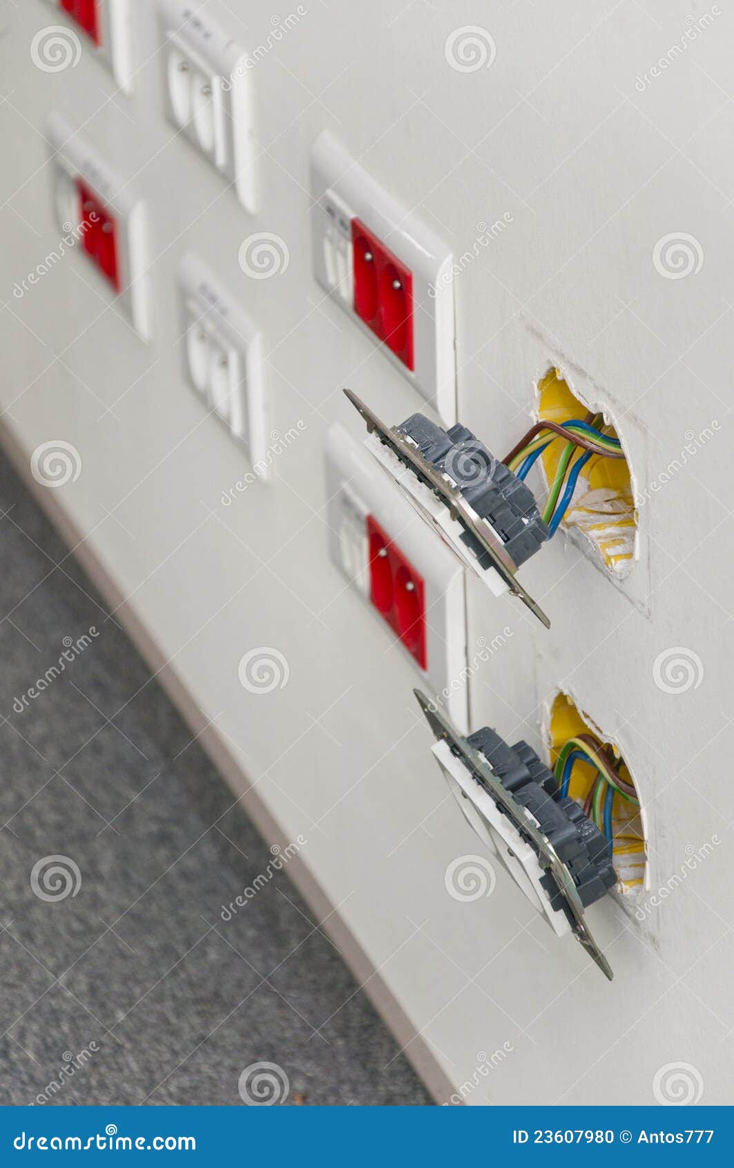 Disassembled Electrical Shield Stock Image | CartoonDealer.com #233211631