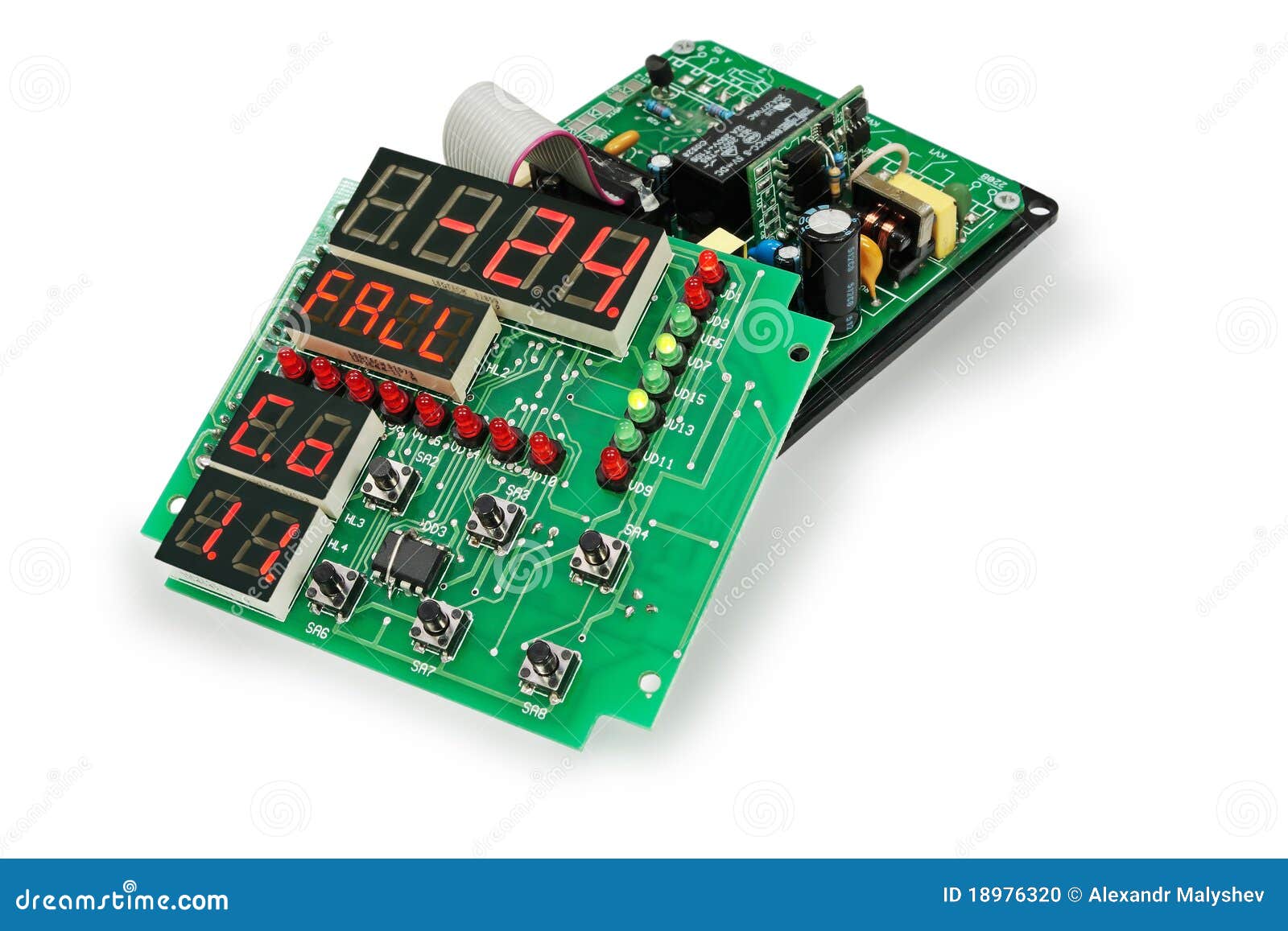 Disassembled Electronic Device. Stock Photo - Image of disassembled ...
