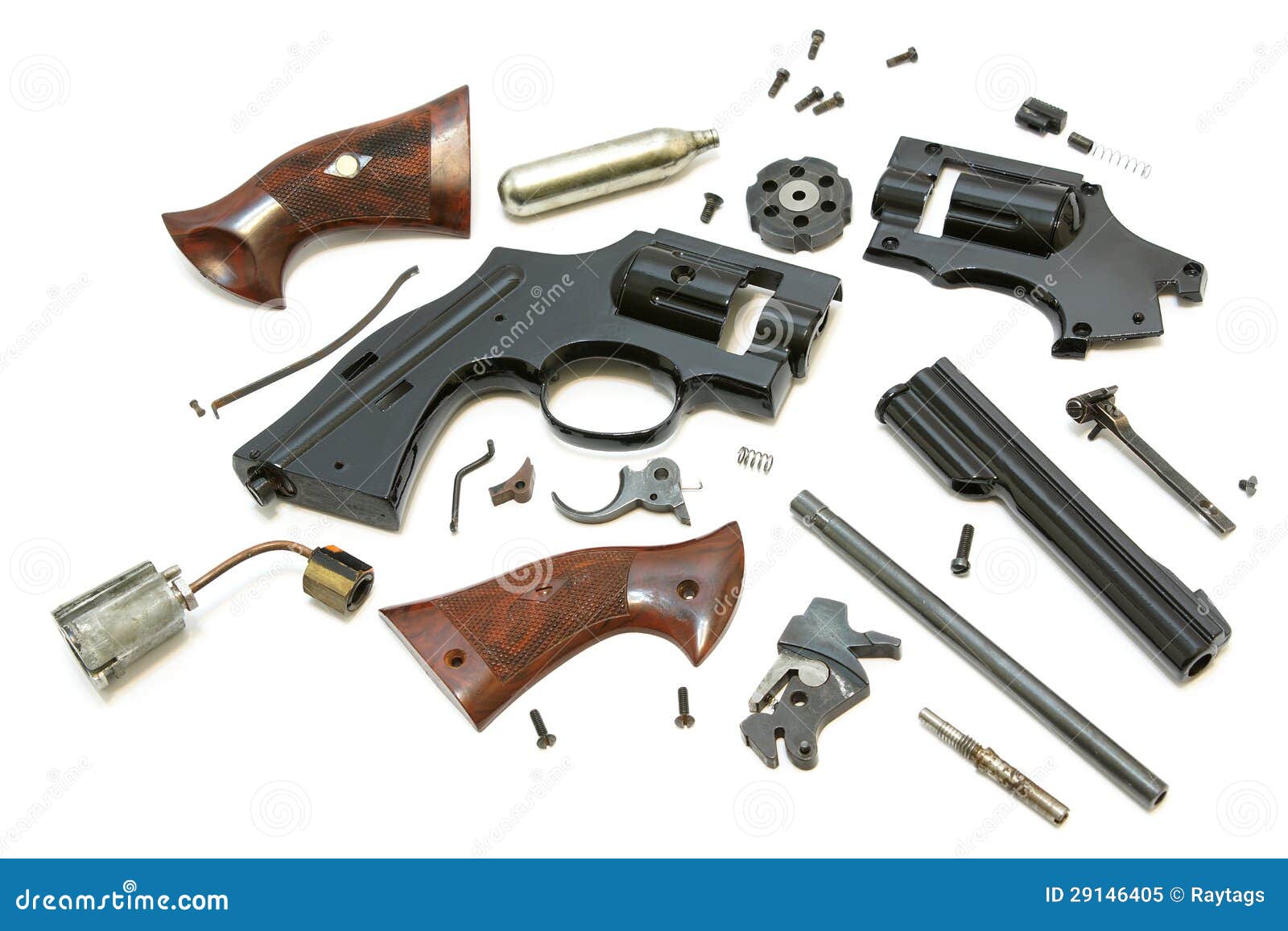 Disassembled Gun Royalty Free Stock Photo - Image: 29146405