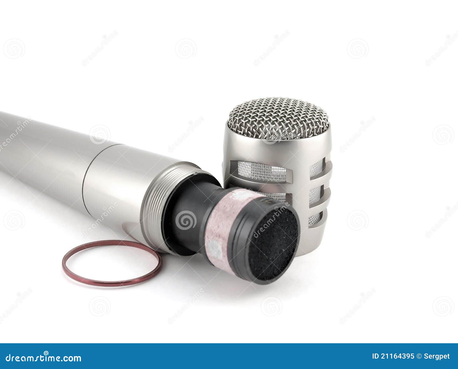 Disassembled microphone stock image. Image of shape, contemporary ...