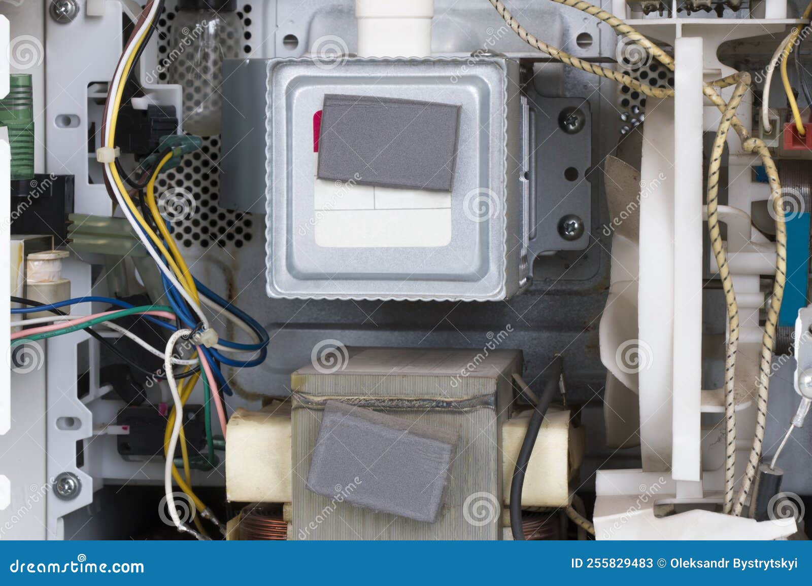 Disassembled Microwave Oven Stock Image - Image of handyman, appliances ...