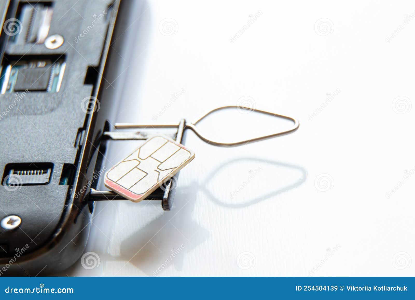 Disassembled Mobile Phone, Phone Repair and Maintenance Stock Image ...