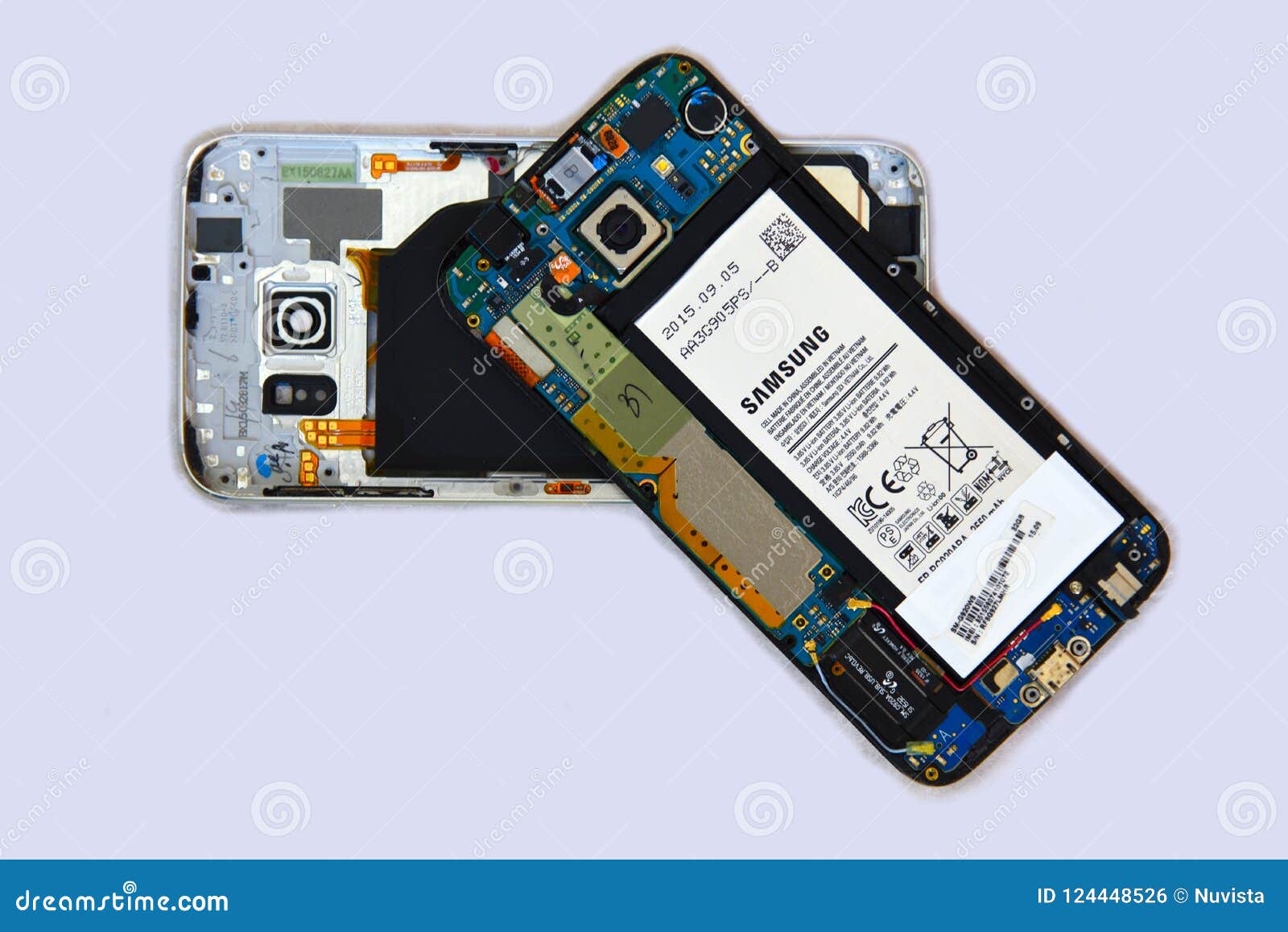 A Disassembled Samsung Cellphone Editorial Photo - Image of dissembled ...