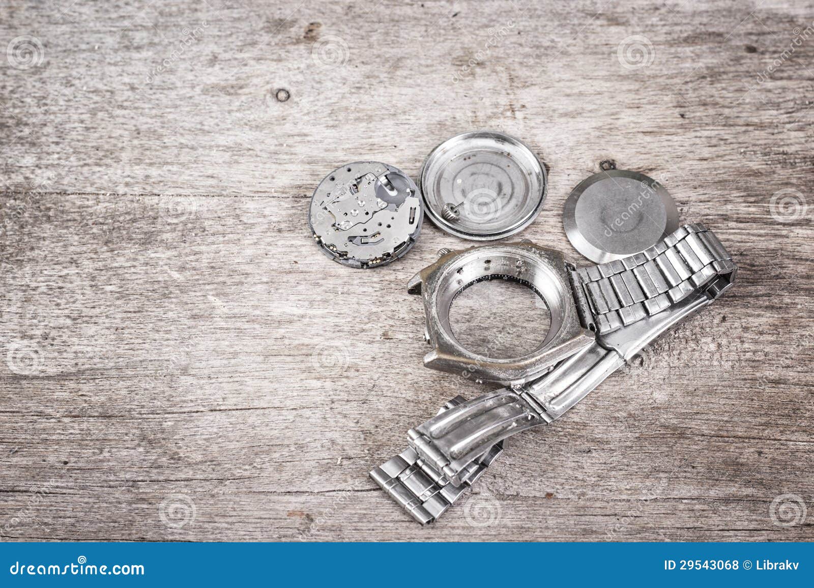 Disassembled watch stock photo. Image of metallic, technology - 29543068