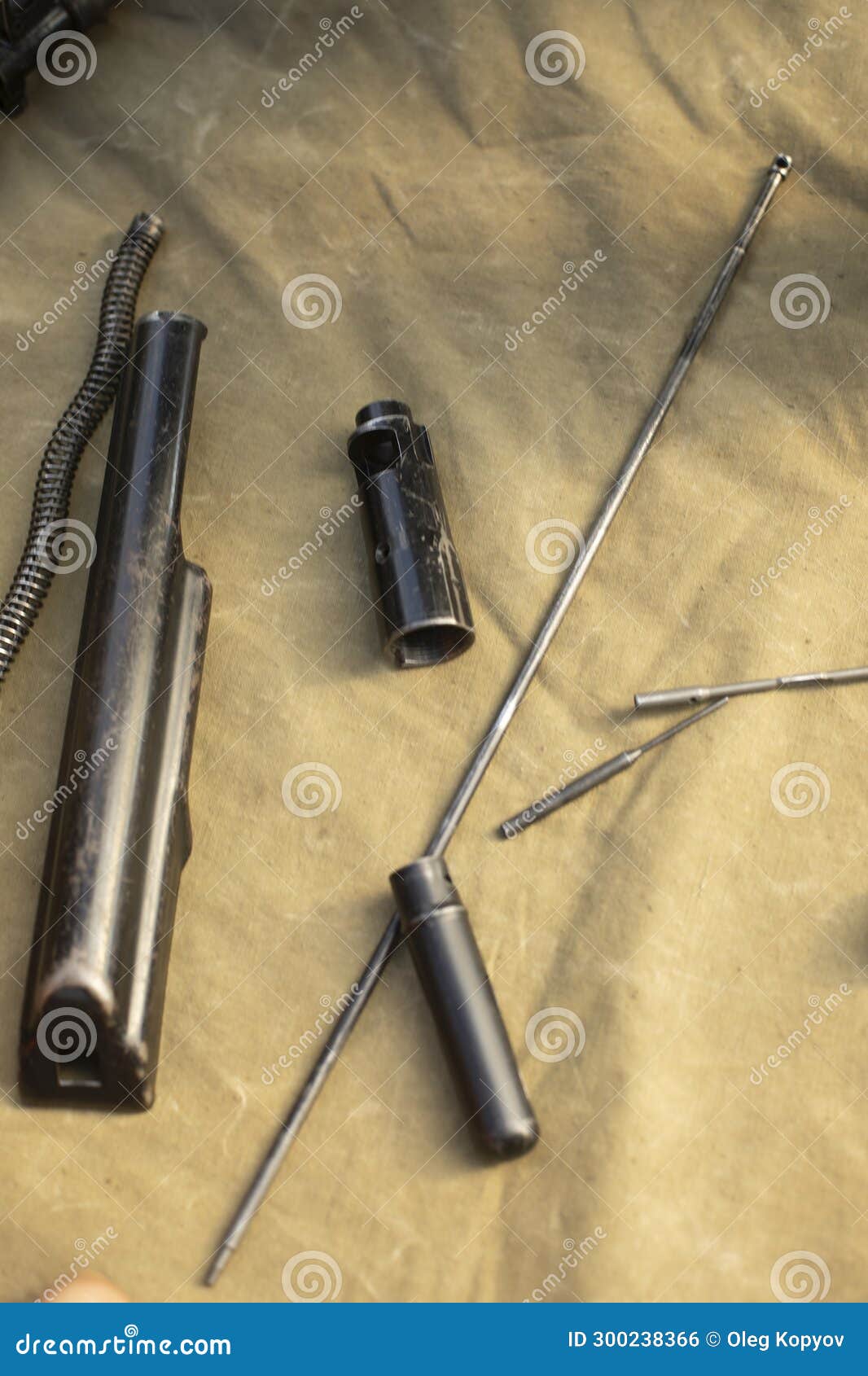 Weapons In A Disassembled State. 12 Gauge Over Under Shotgun Iso ...