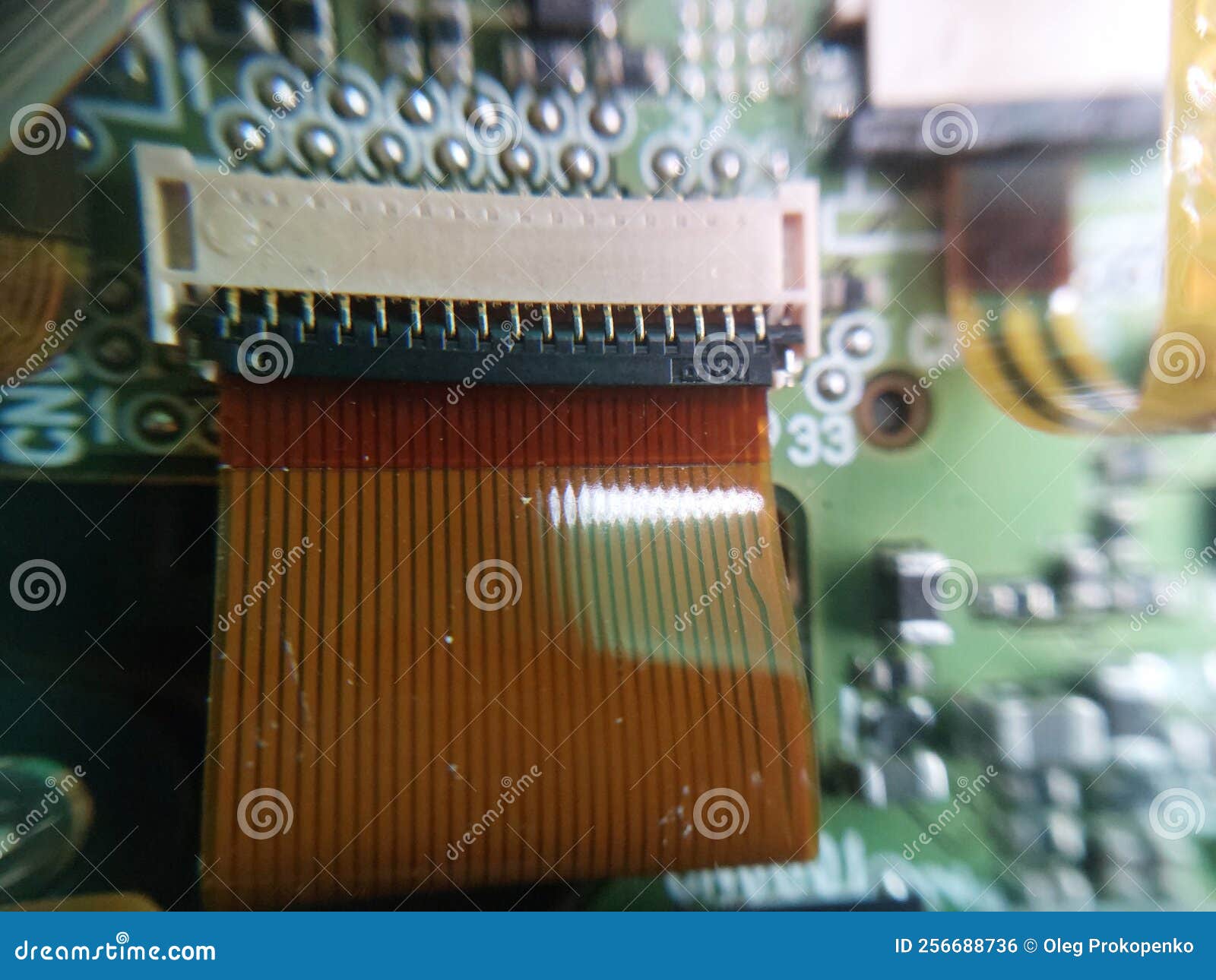 Disassembly and Repair of Digital Camera Parts Stock Photo - Image of ...