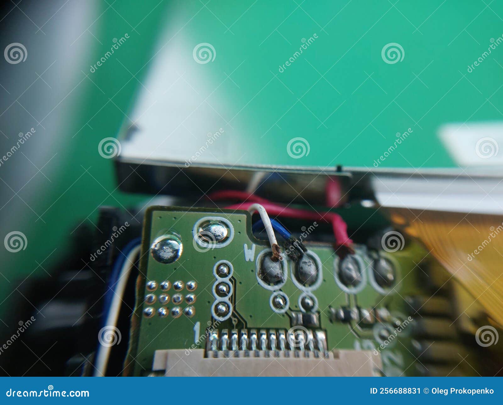 Disassembly and Repair of Digital Camera Parts Stock Image - Image of ...