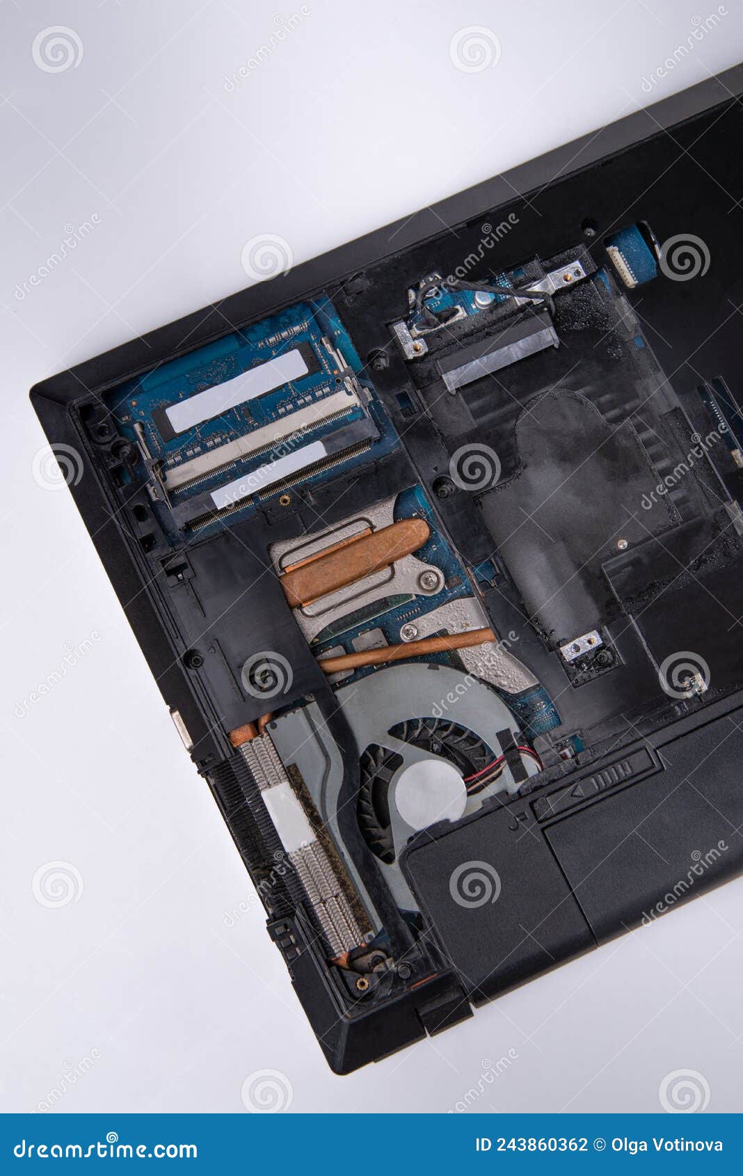 Disassembly and Repair of the Laptop, Maintenance of the Board Stock ...