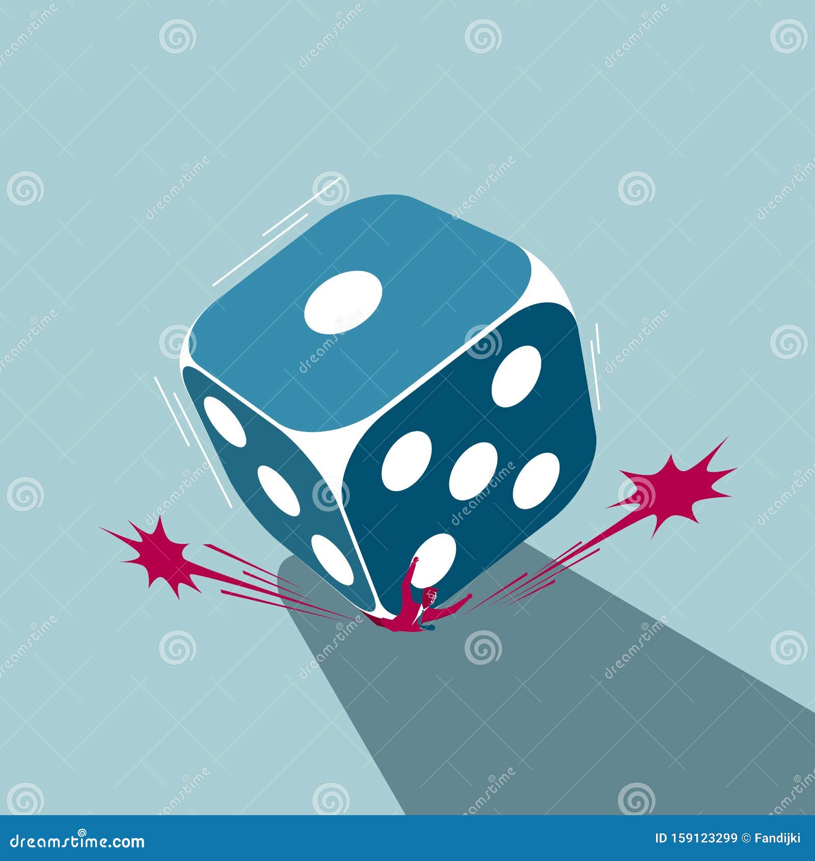 The disaster is coming. stock vector. Illustration of adult - 159123299