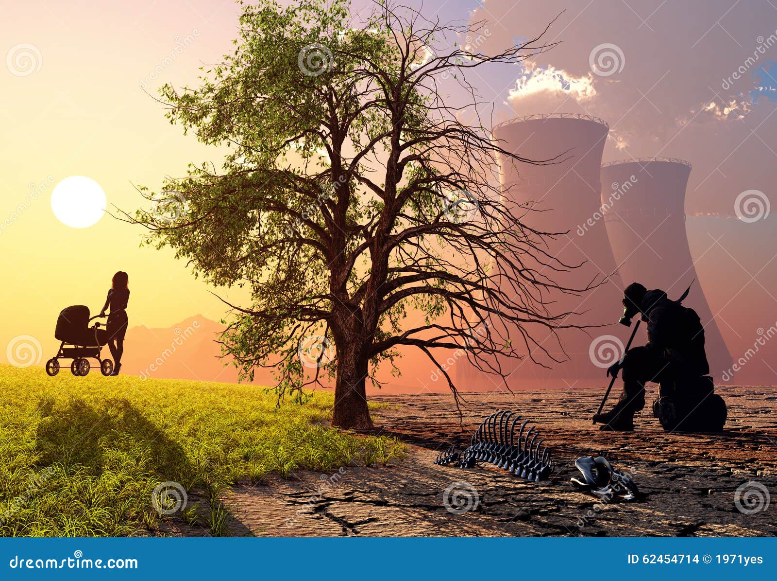 After the disaster stock illustration. Illustration of protection ...