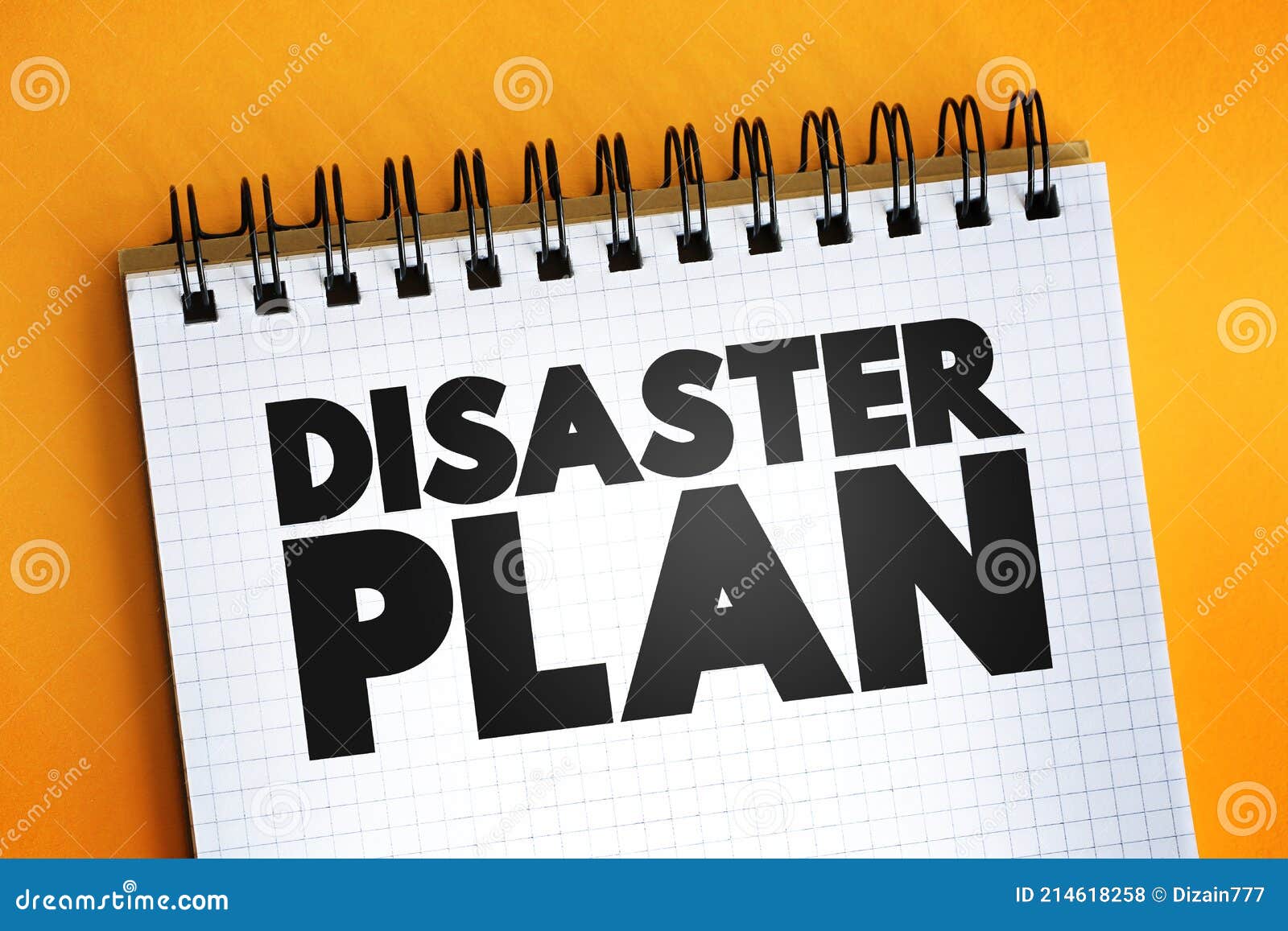 Disaster Plan Puzzle Shows Danger Emergency Crisis Protection Stock ...