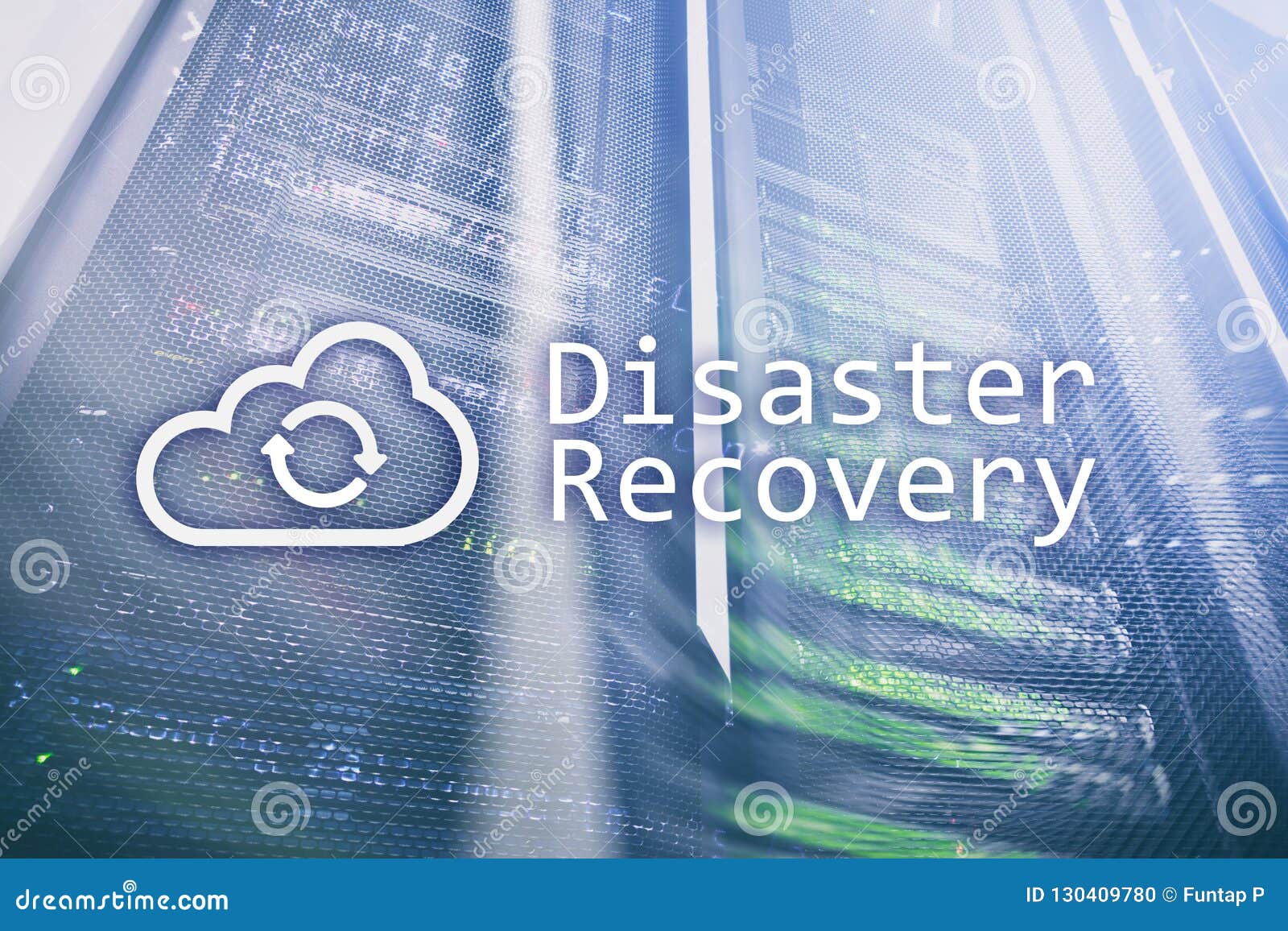 DIsaster Recovery. Data Loss Prevention Stock Photo - Image of loss ...