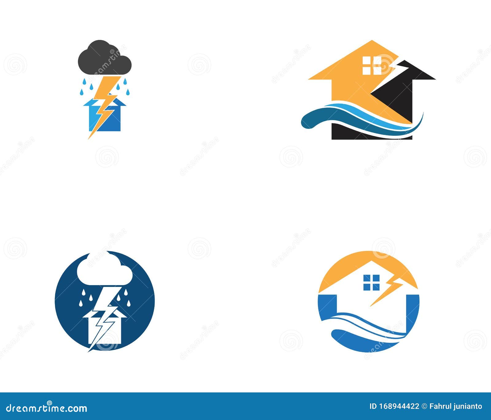 Disaster Recovery Logo Vector Illustration Stock Illustration ...