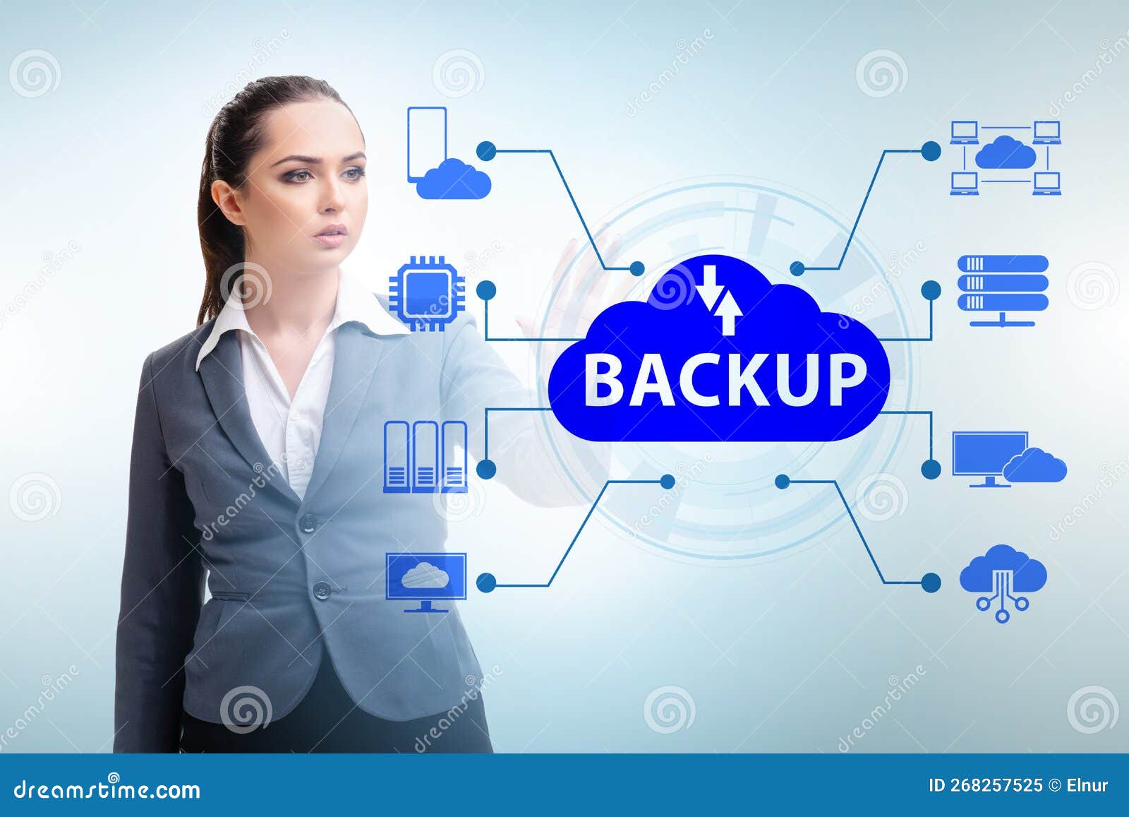 Disaster Recovery Plan and Backup Concept Stock Image - Image of risk ...