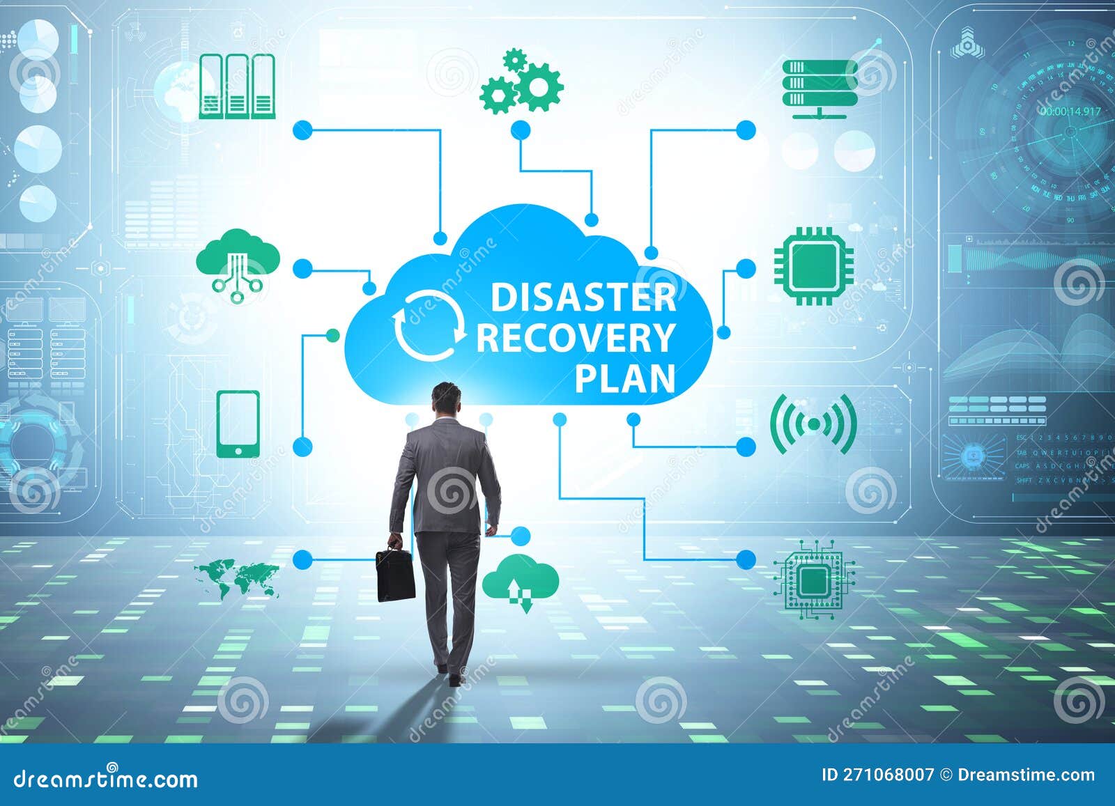 Disaster Recovery Plan and Backup Concept Stock Image - Image of plan ...