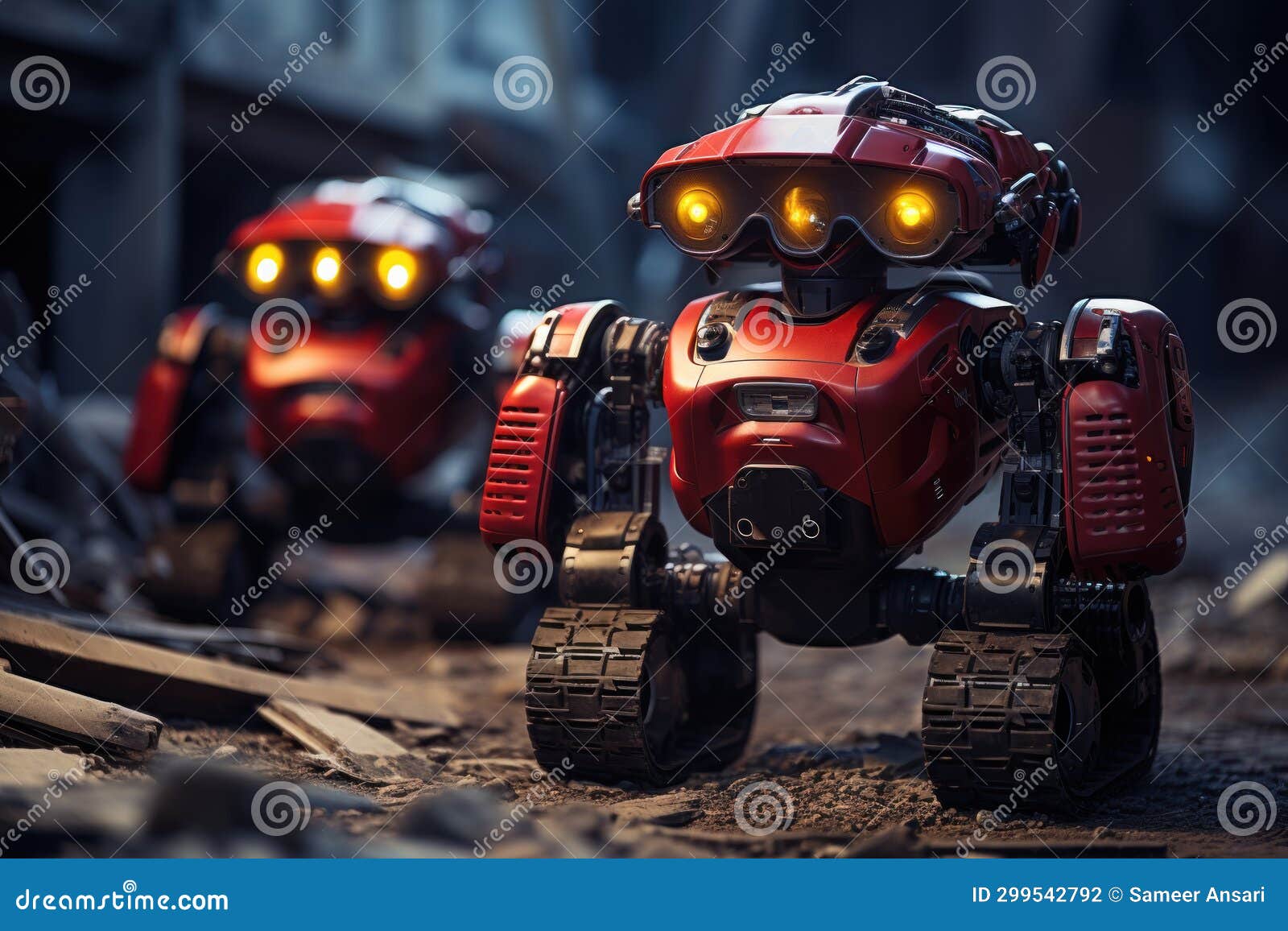 Disaster Response Innovation Firefighting Robots in Action, Futurism ...