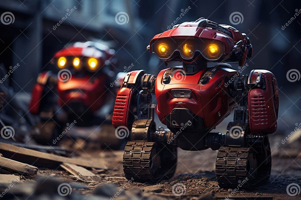 Disaster Response Innovation Firefighting Robots in Action, Futurism ...