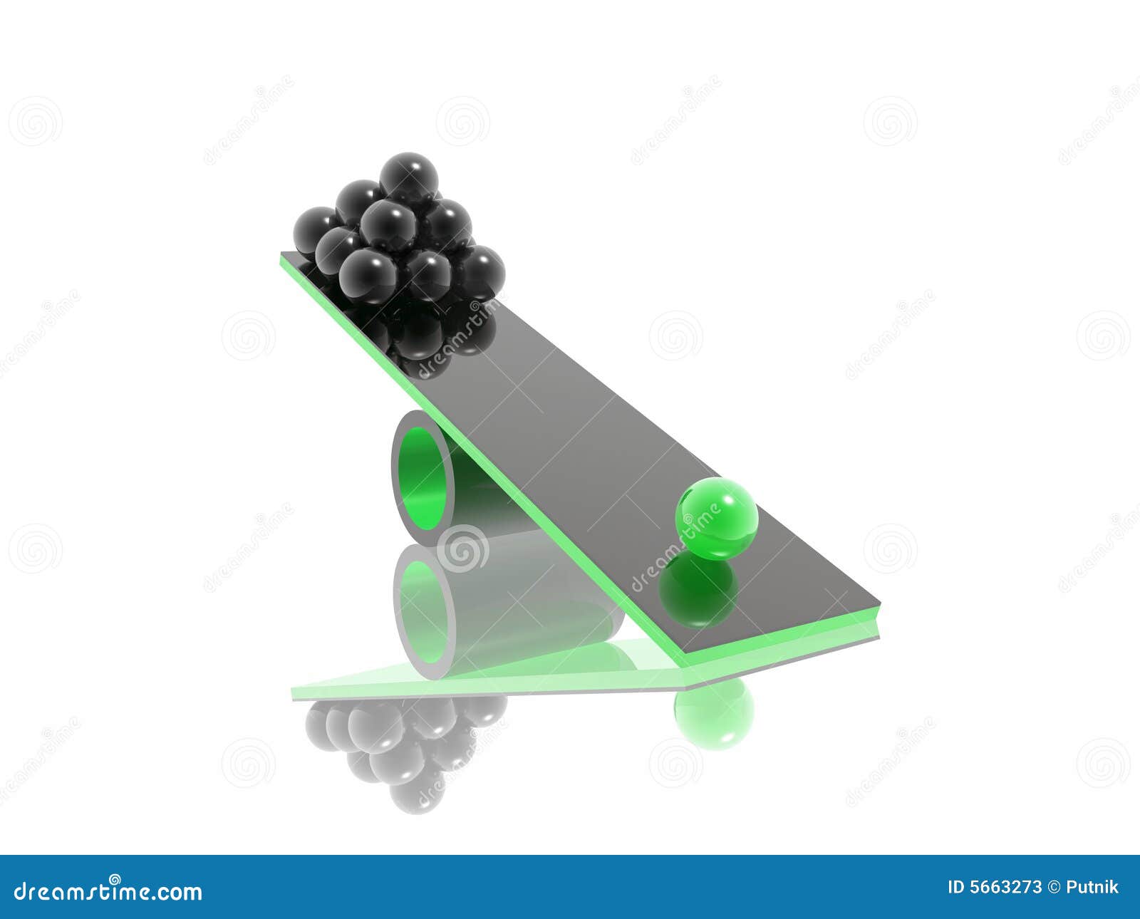 Disbalance stock illustration. Illustration of imbalance - 5663273