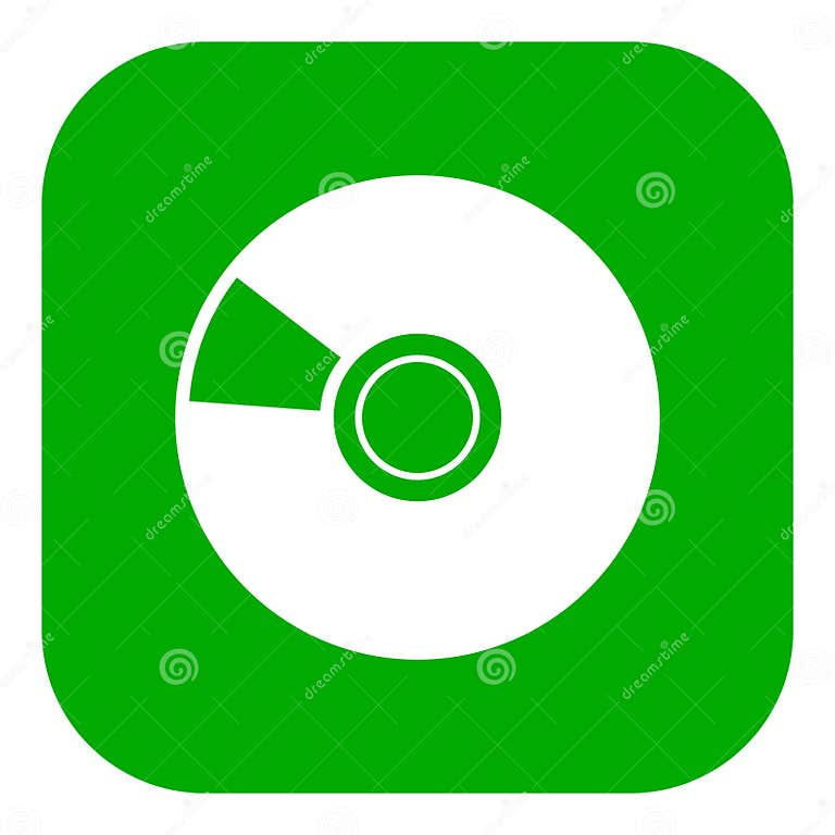 Disc and app icon stock vector. Illustration of tone - 241847320
