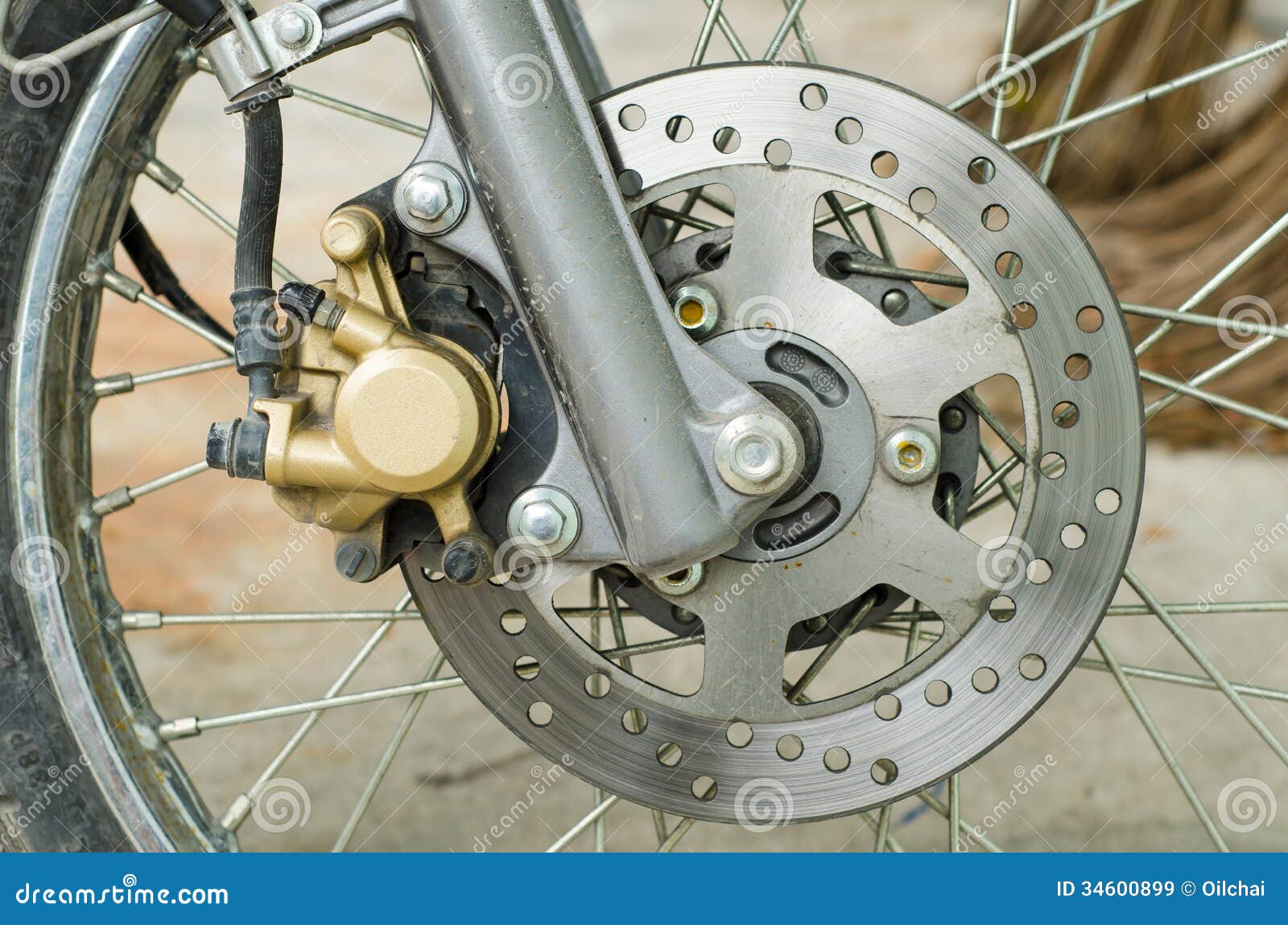 Disc brake part stock image. Image of dirt, disc, sports - 34600899
