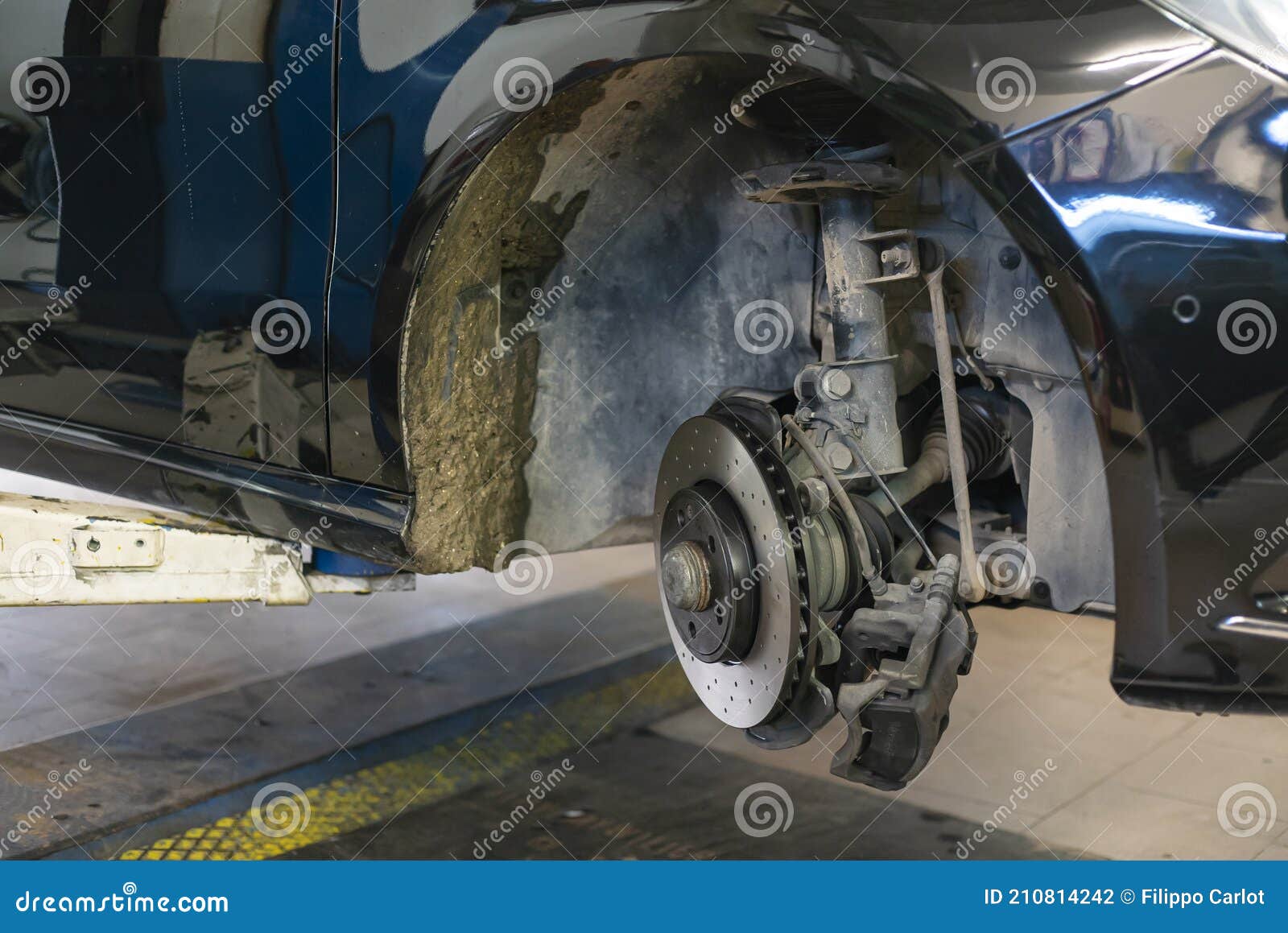 Disc brake replacement 5 stock photo. Image of auto - 210814242