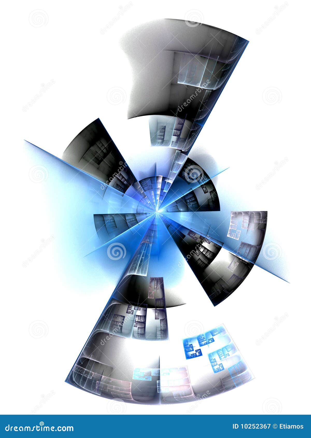 Disc fragment stock illustration. Illustration of black - 10252367