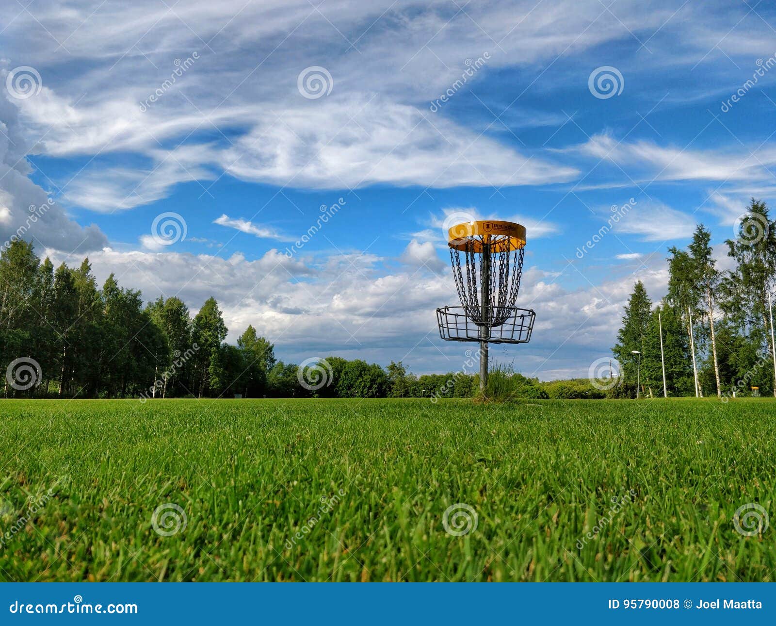 Disc golf editorial stock photo. Image of grass, disc - 95790008