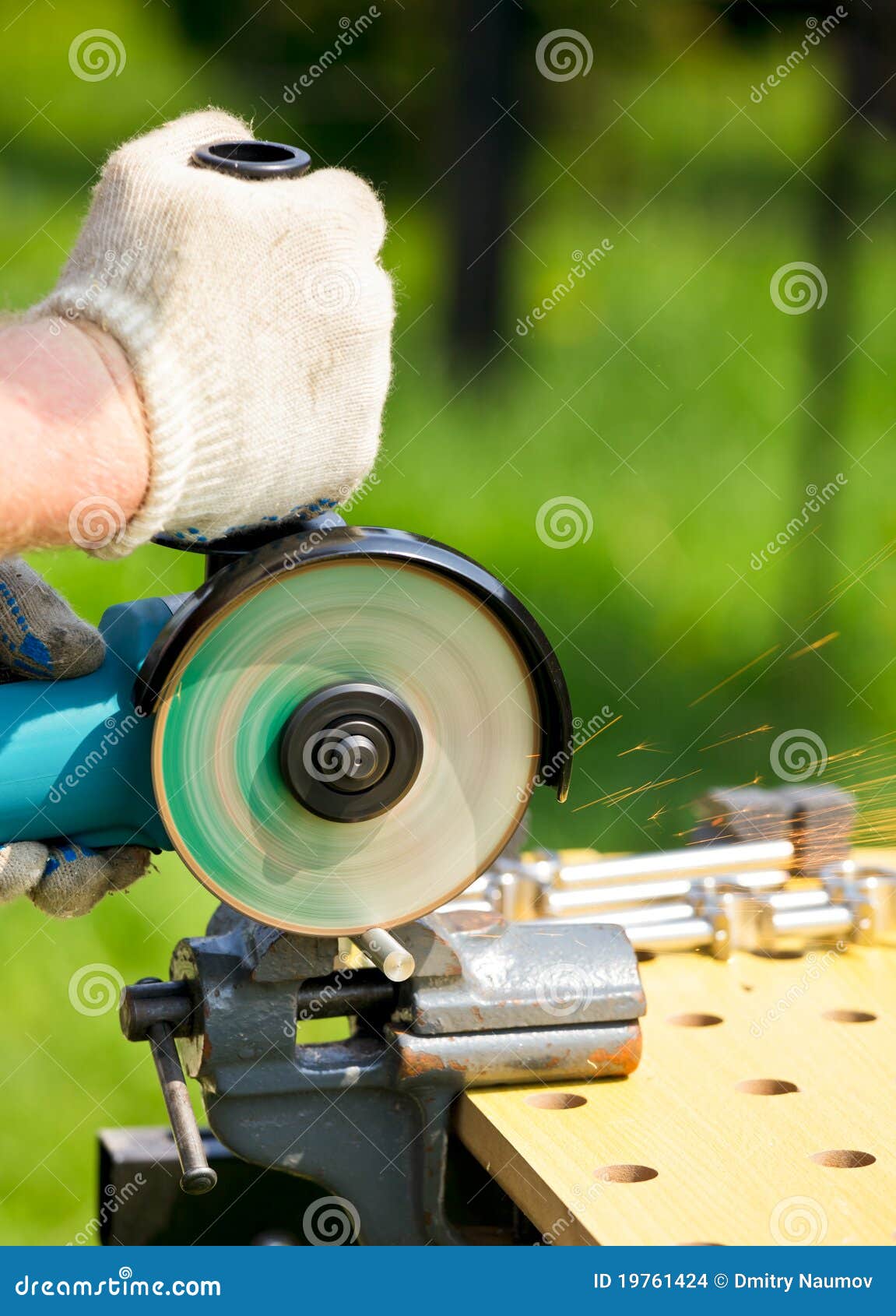 Disc grinder stock photo. Image of metalwork, cutter - 19761424