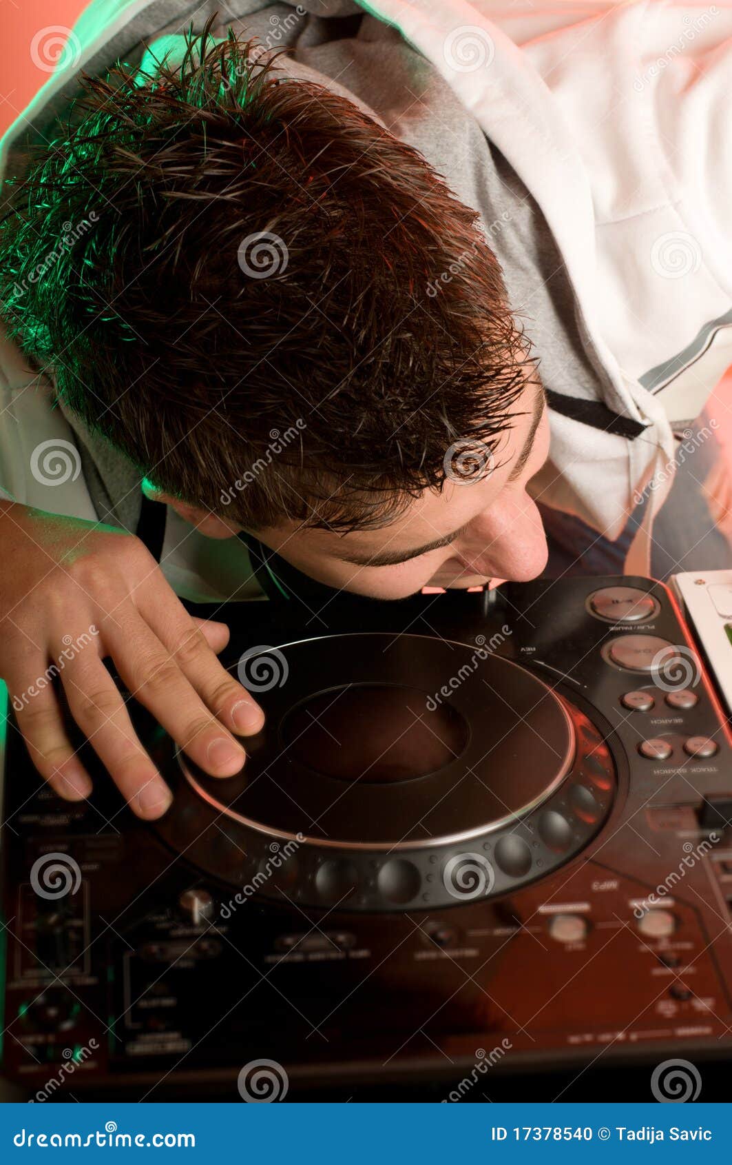 Disc Jockey stock photo. Image of turntable, disco, entertainment ...