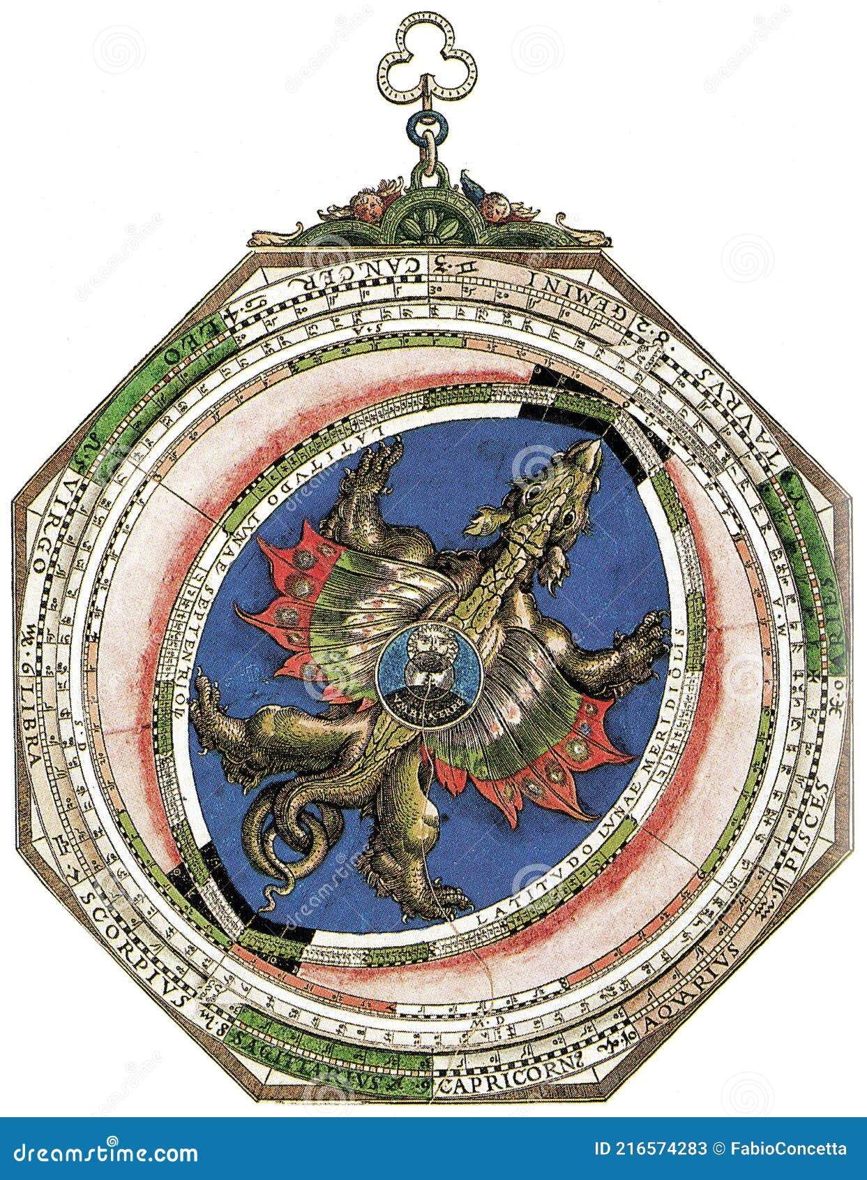 Astrological Calendar Disc of the Peterapian Astronomicum Editorial ...