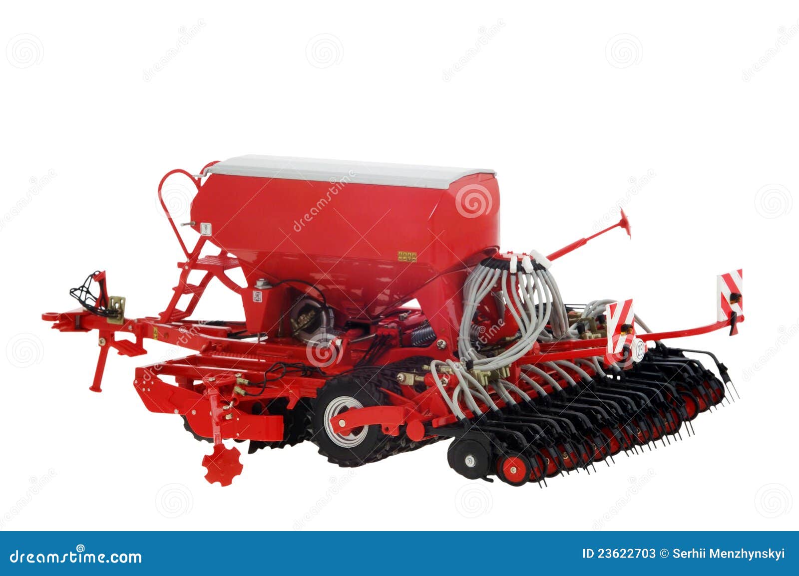Disc seed drills stock image. Image of tiller, seed, rural - 23622703