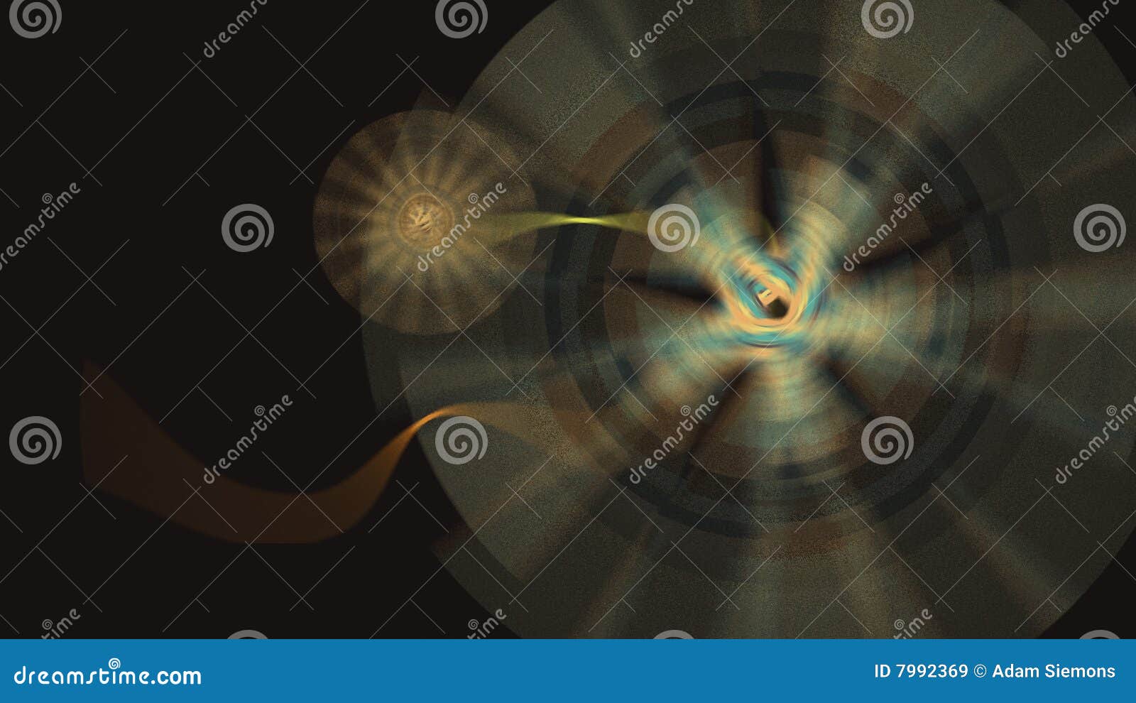 Disc2 stock illustration. Illustration of fantasy, electricity - 7992369