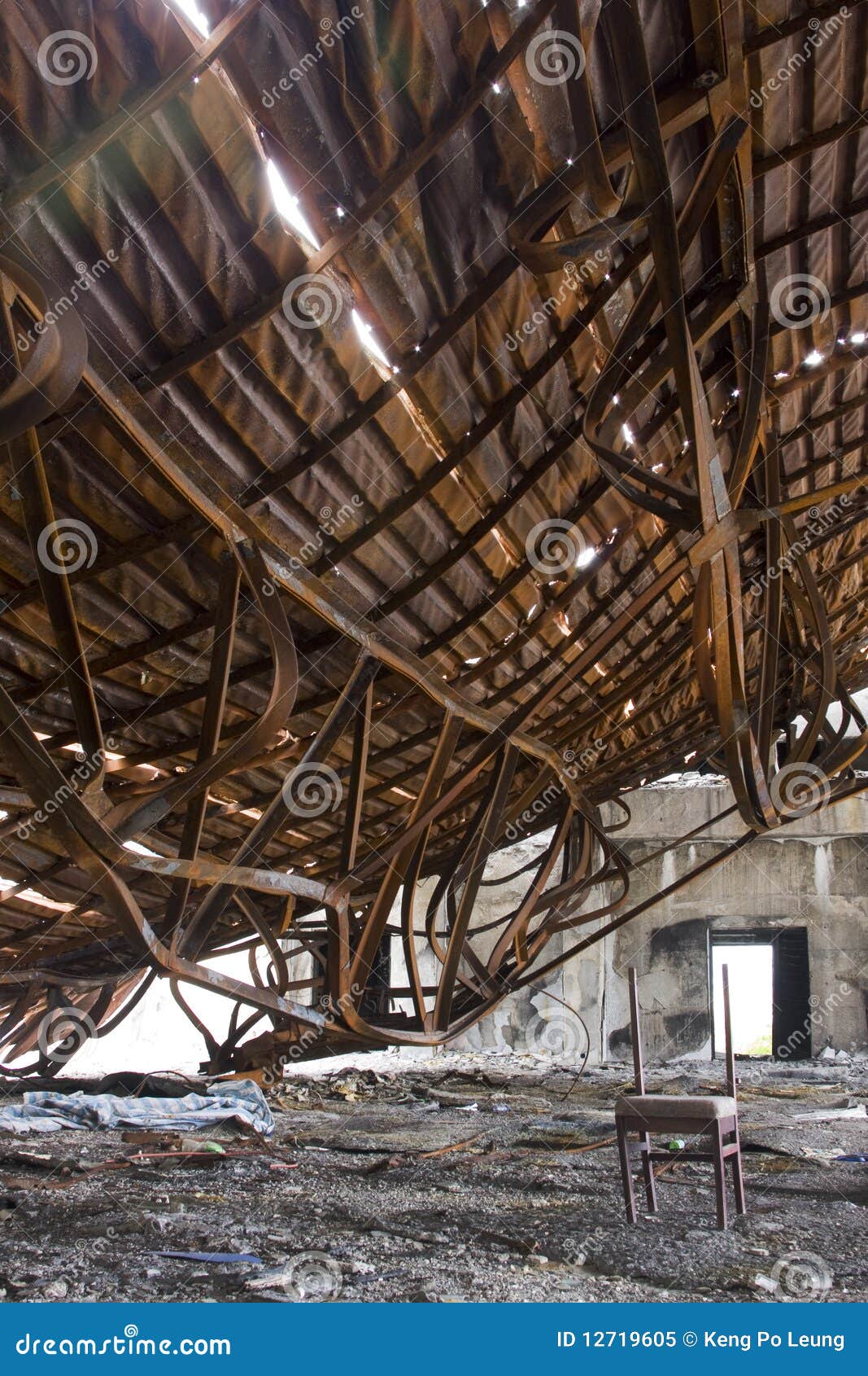 Discarded building stock image. Image of abandon, home - 12719605