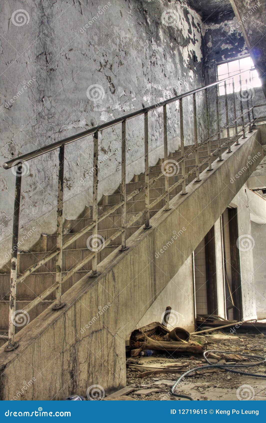 Discarded building stock image. Image of broken, empty - 12719615