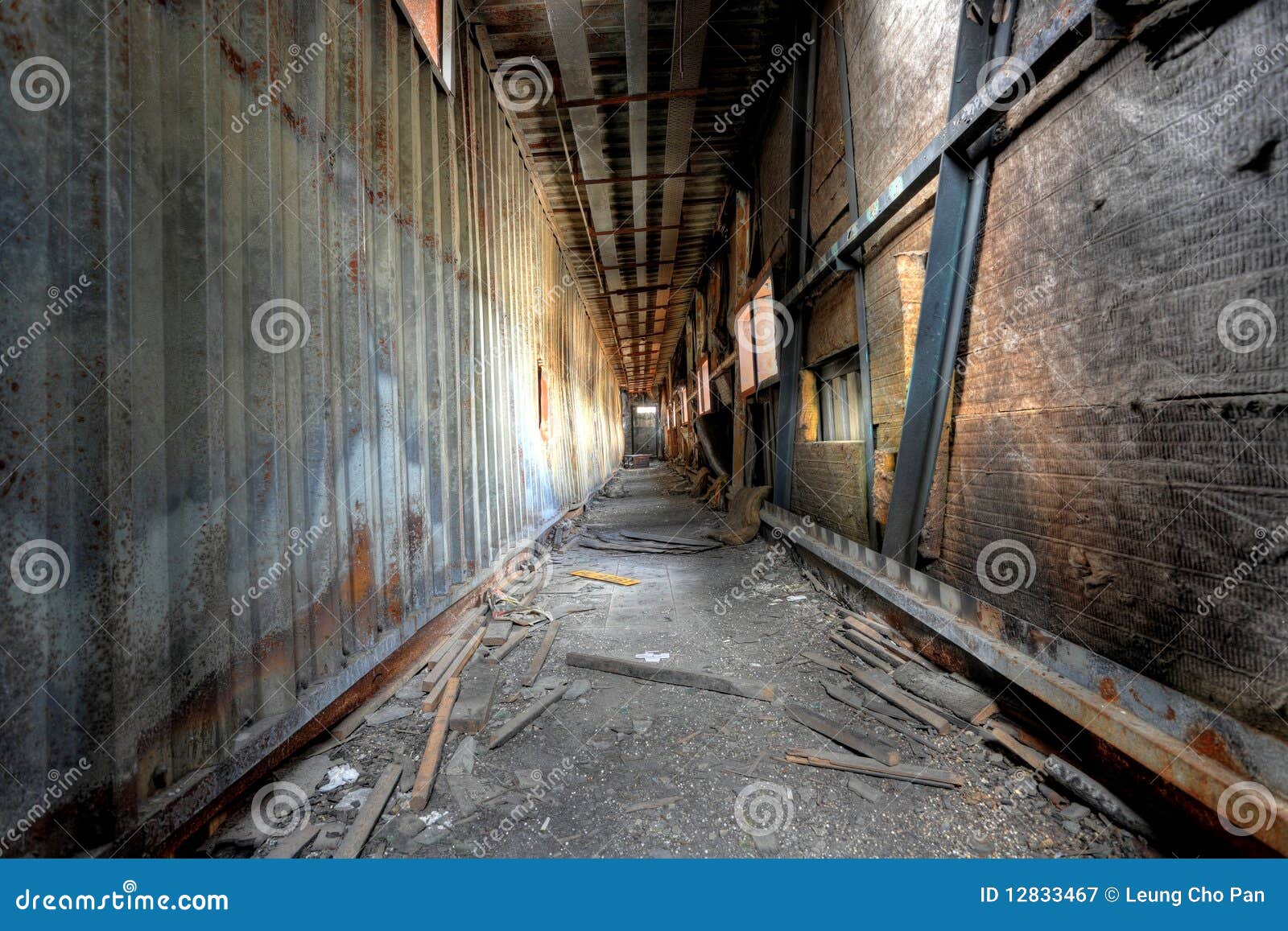 Discarded building stock image. Image of house, background - 12833467