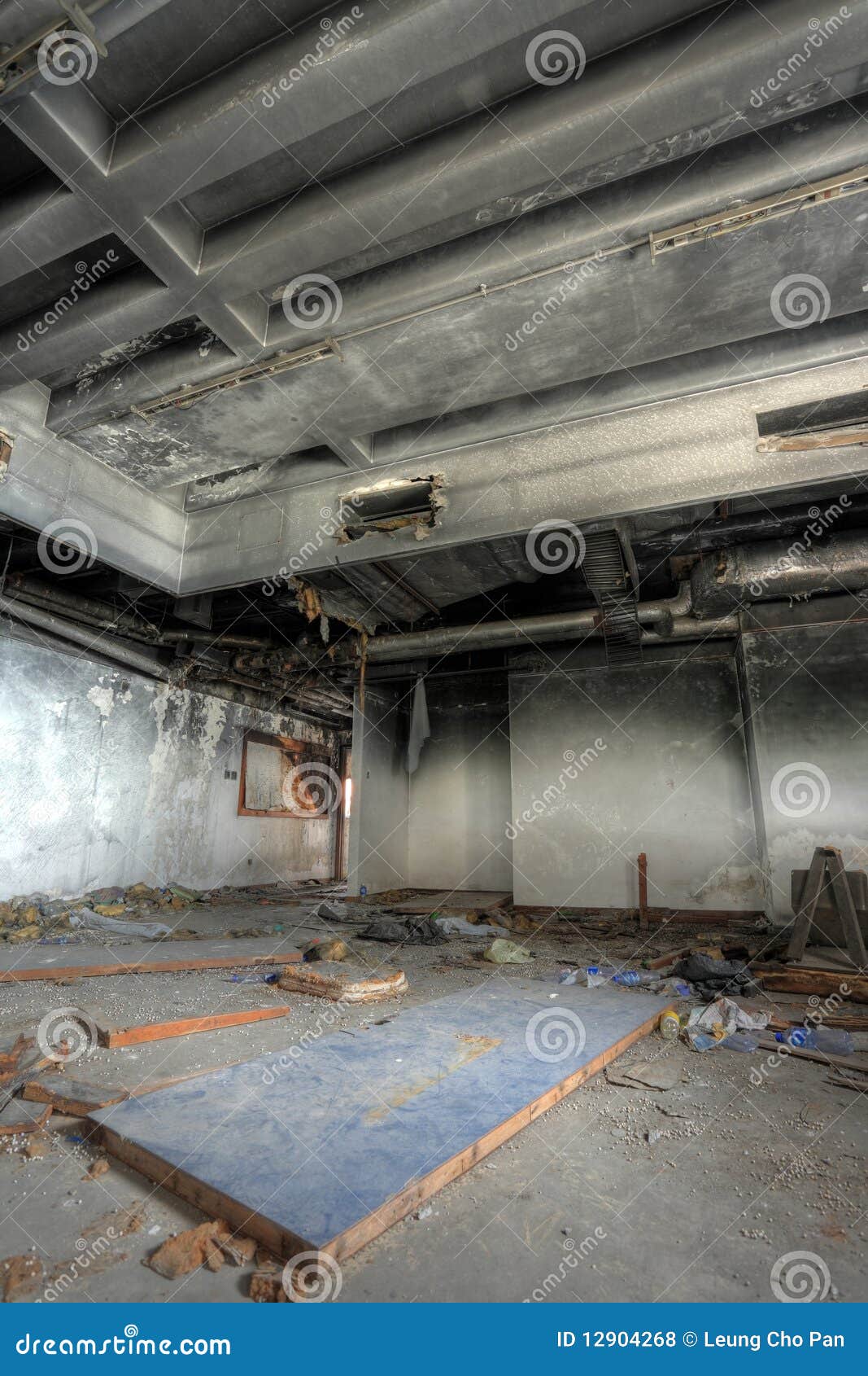 Discarded building stock photo. Image of glass, frame - 12904268