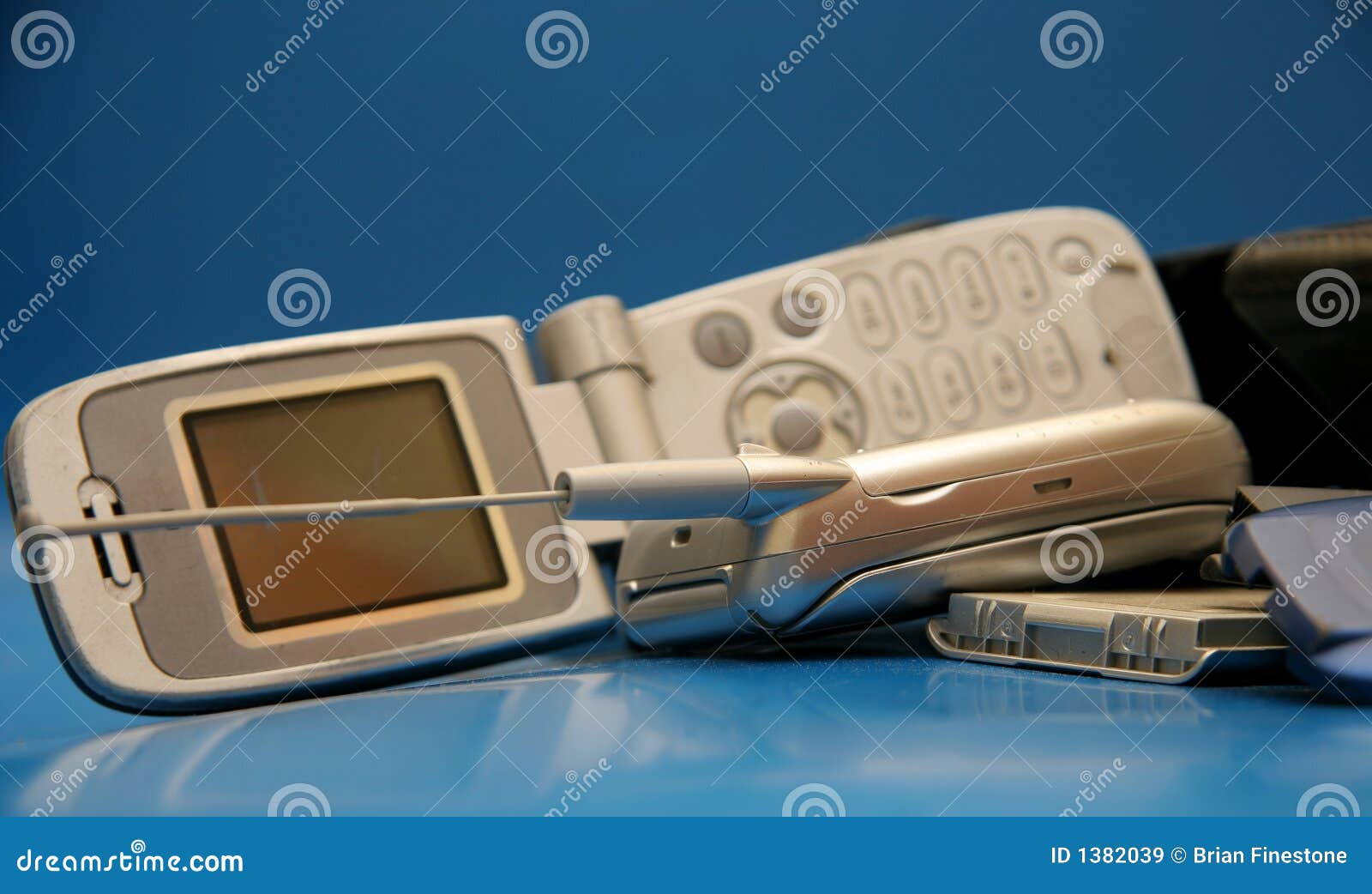 Discarded Cell Phones stock image. Image of found, reduce - 1382039