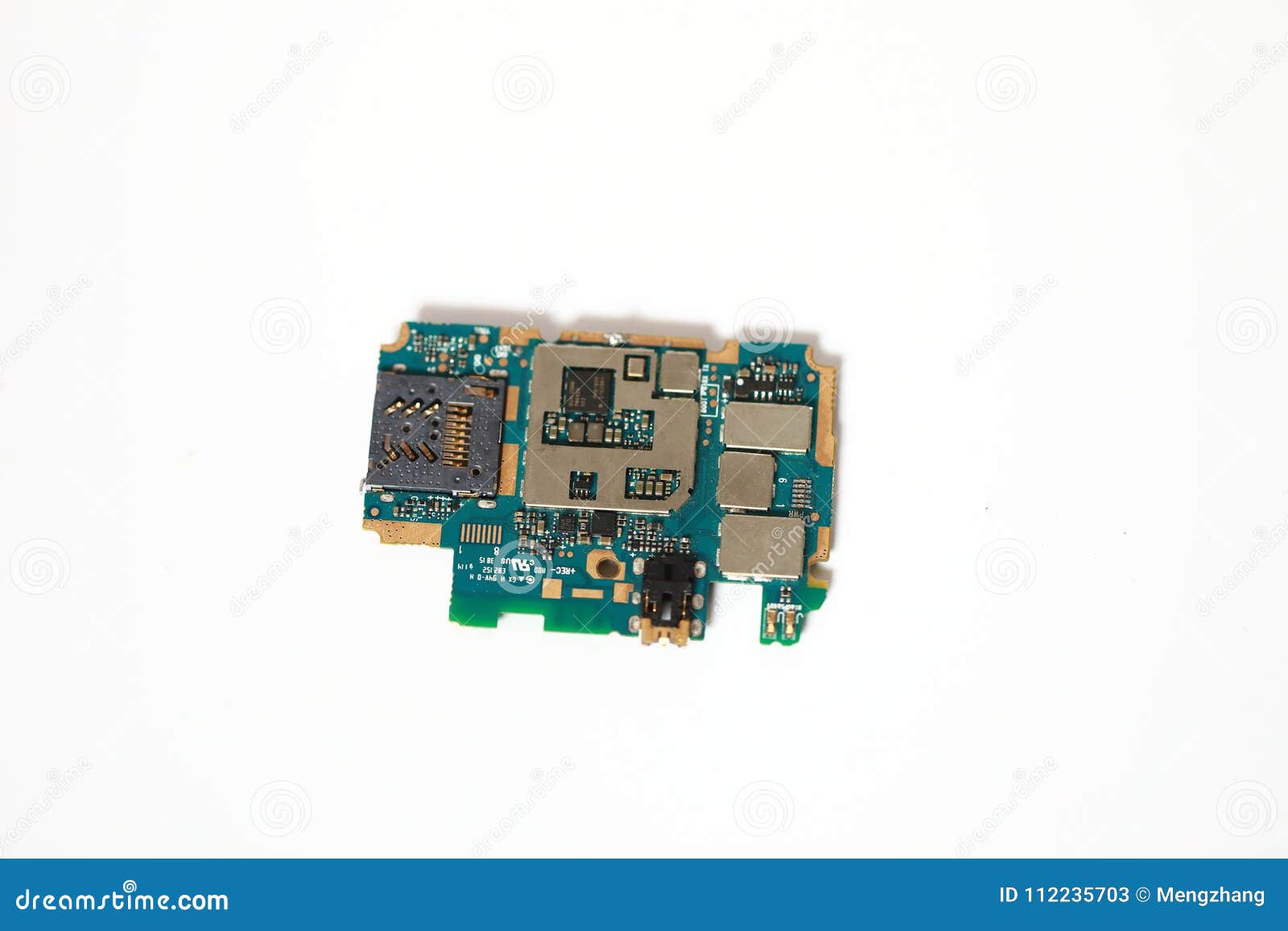 Discarded Circuit Board. Chip, Circuitry Stock Image - Image of backup ...