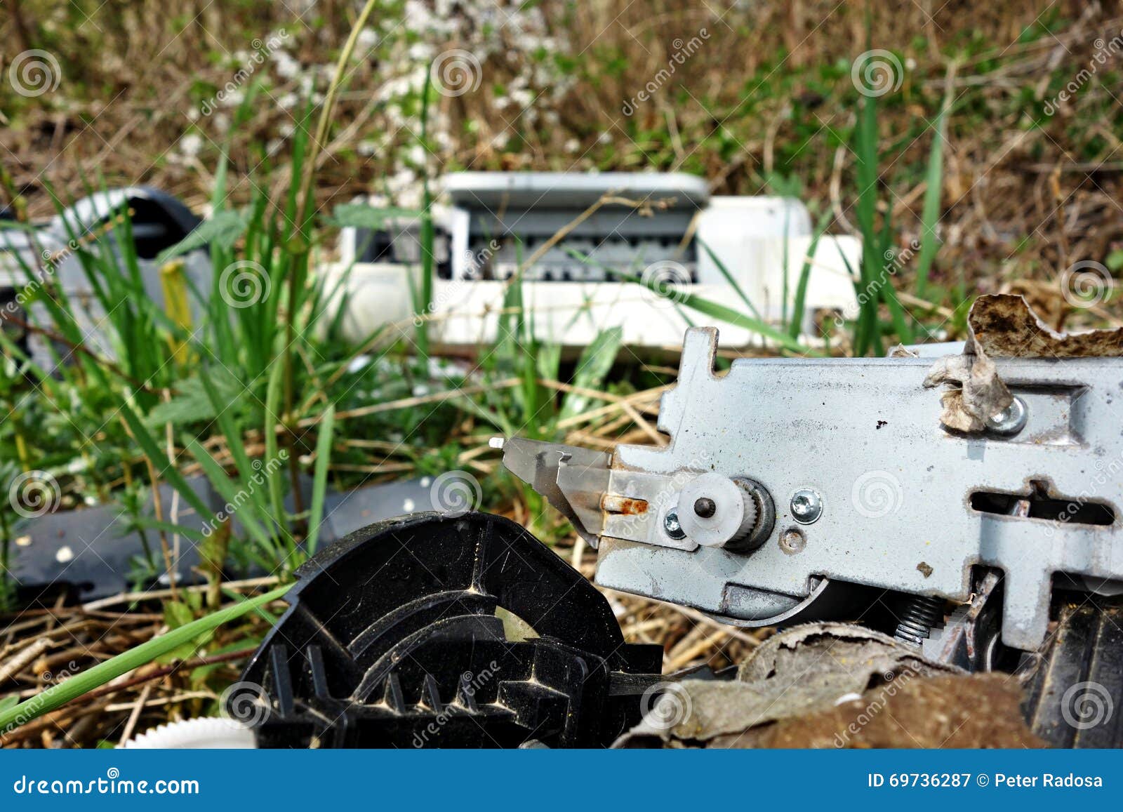 Discarded electronic stock image. Image of technology - 69736287