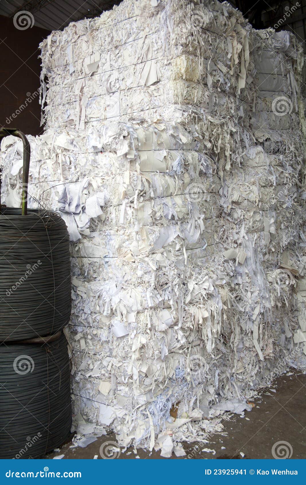 Discarded Papers Resource Recycling Stock Image - Image of reduce ...