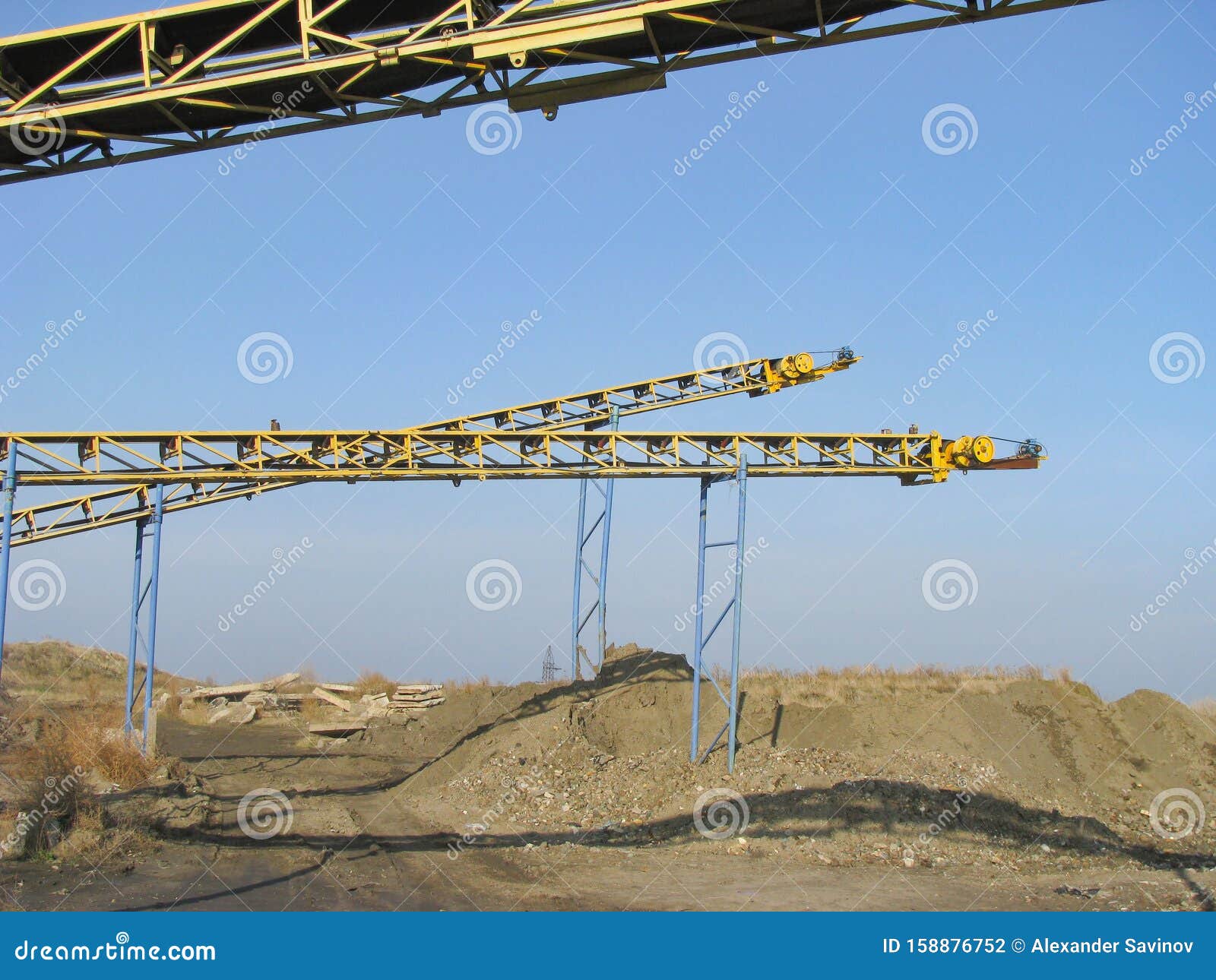 Discharge Conveyors of a Specialized Conveyor Complex for Bulk Cargo ...