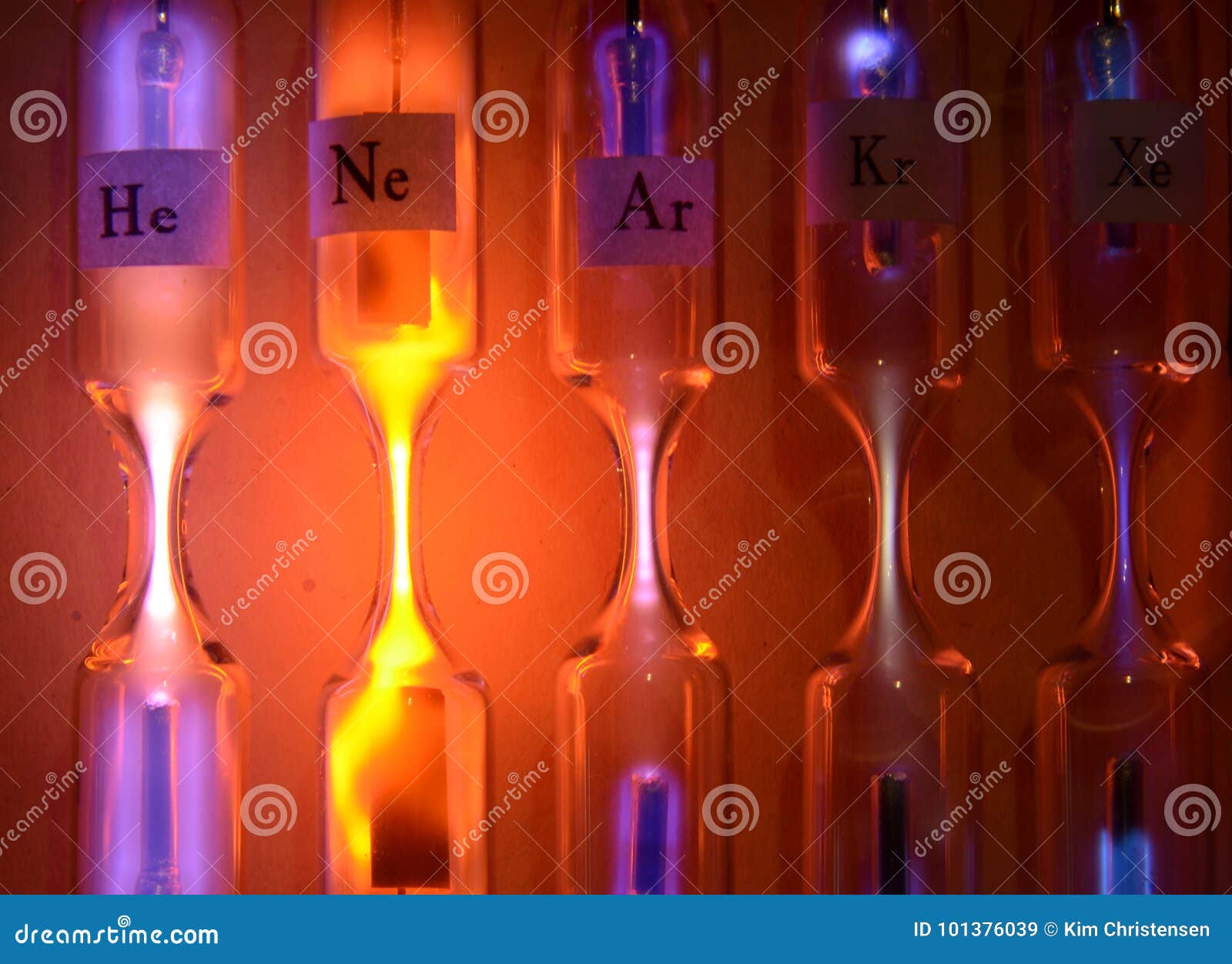 Discharge Tubes with Inert Gases Stock Image - Image of scientific ... Discharge Tubes with Inert Gases Stock Image - Image of scientific ...