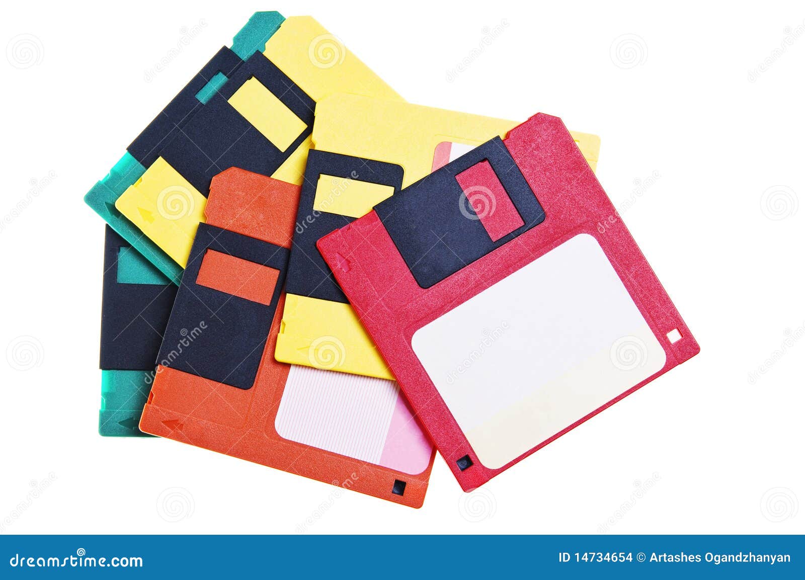 Dischetti fotografia stock. Immagine di dati, vecchio - 14734654