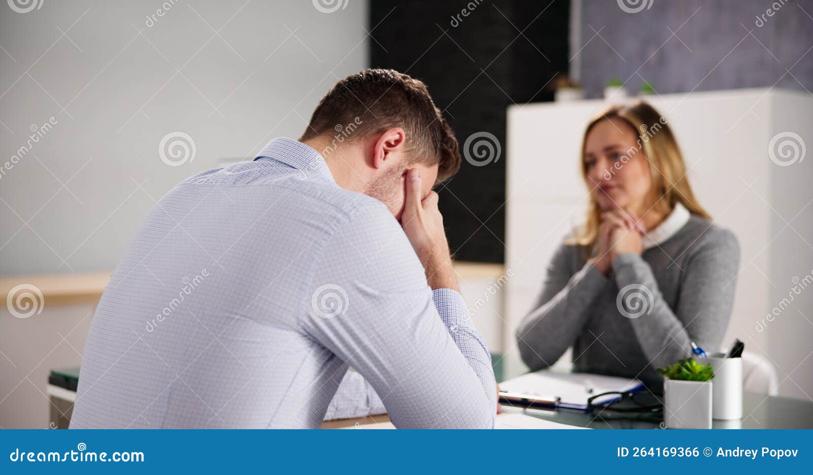 Disciplinary Meeting or Interview Fail Stock Photo - Image of stress ...