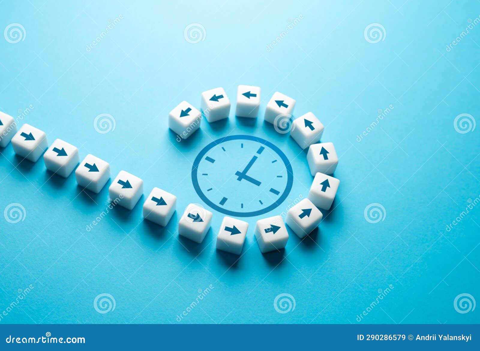 Discipline and Planning. Follow the Schedule Stock Image - Image of ...
