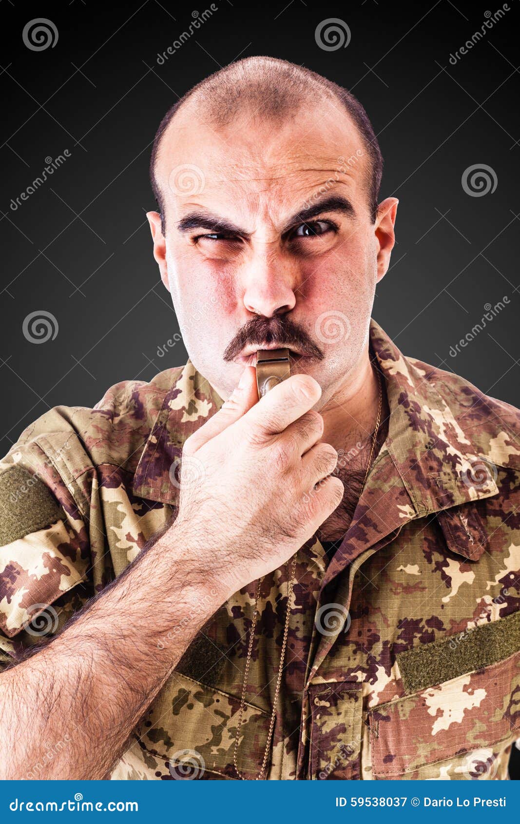 Discipline stock image. Image of blower, infantry, authority - 59538037