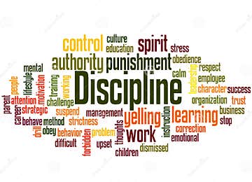 Discipline Word Cloud Concept 3 Stock Illustration - Illustration of ...