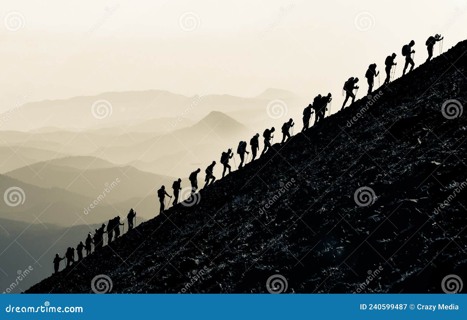 Disciplined, Harmonious and Cohesive Professional Mountaineer Group ...