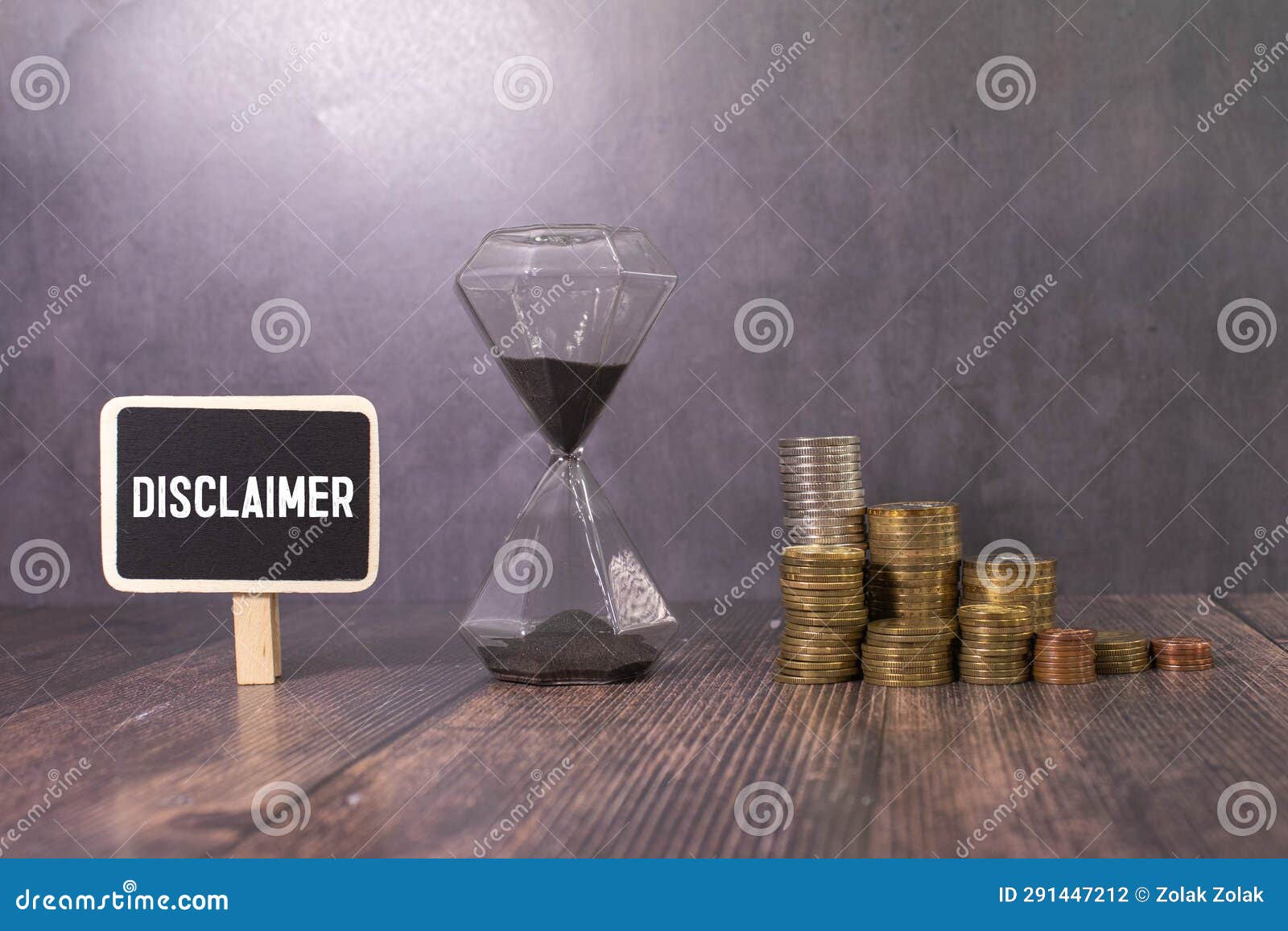 Disclaimer. Text Concept Write on Wall Stock Photo - Image of sign ...