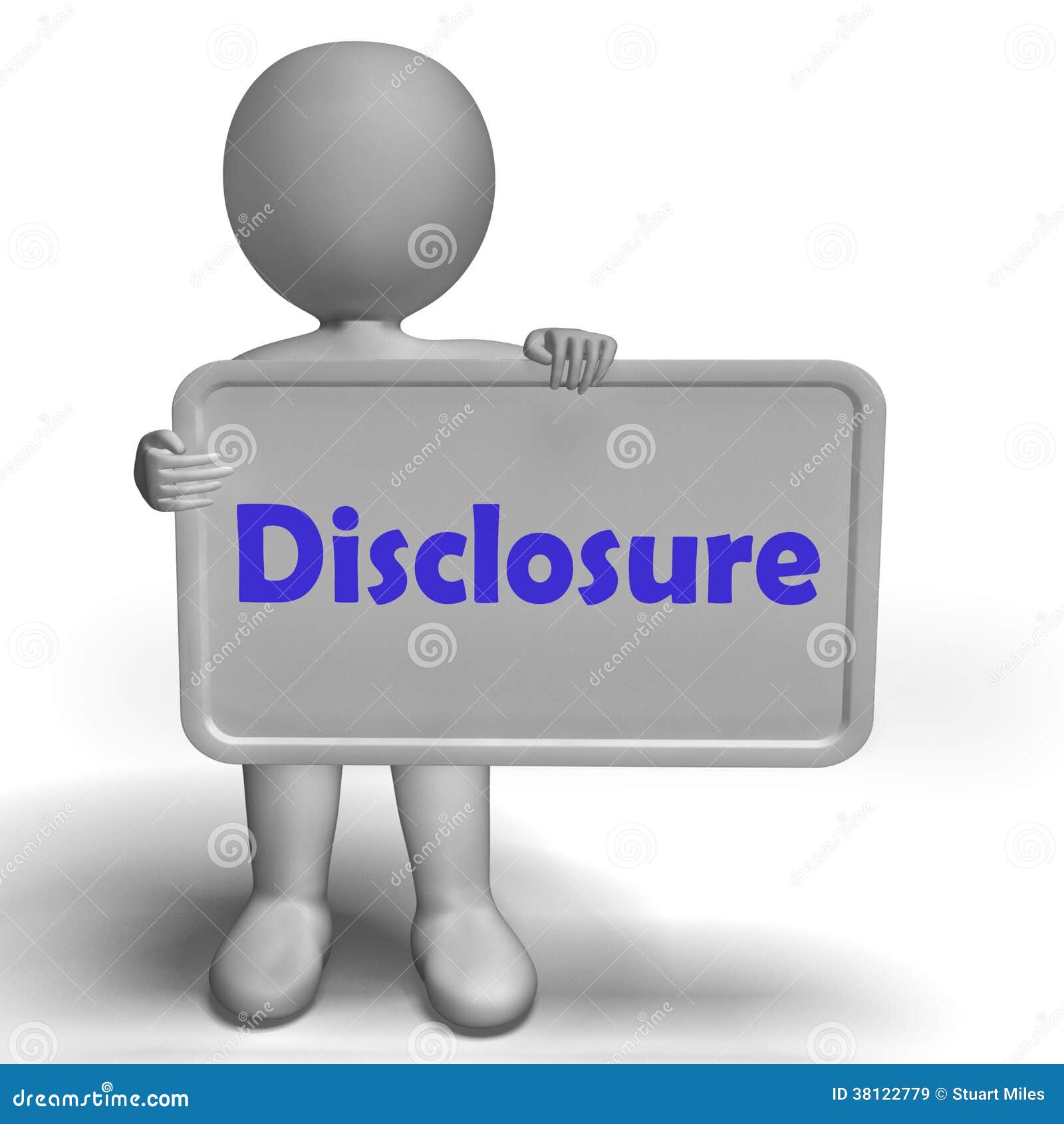 Disclosure Sign Or Stamp Cartoon Vector | CartoonDealer.com #138108991